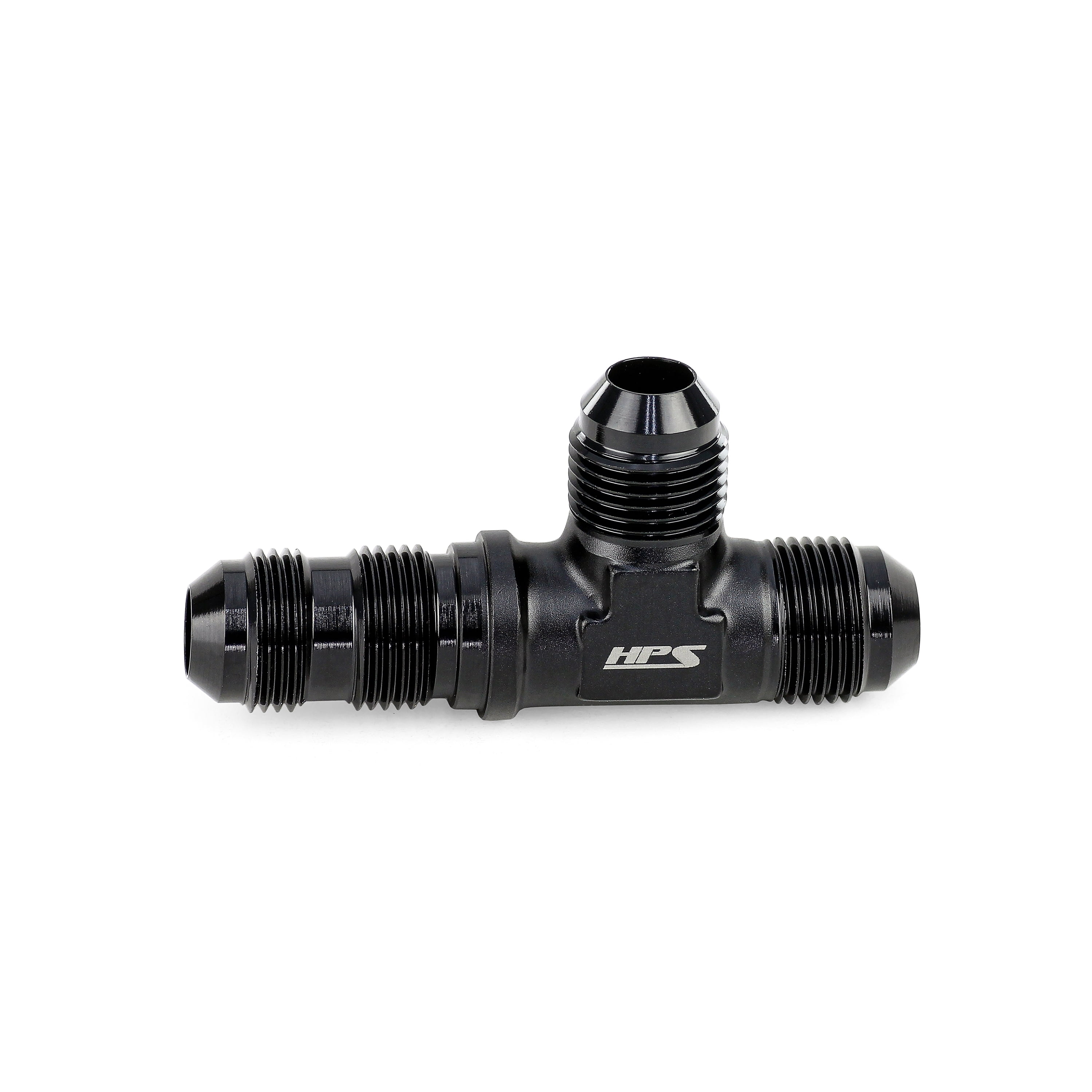 HPS Performance -6 Bulkhead Tee on a Run Aluminum Adapter AN Fitting ...