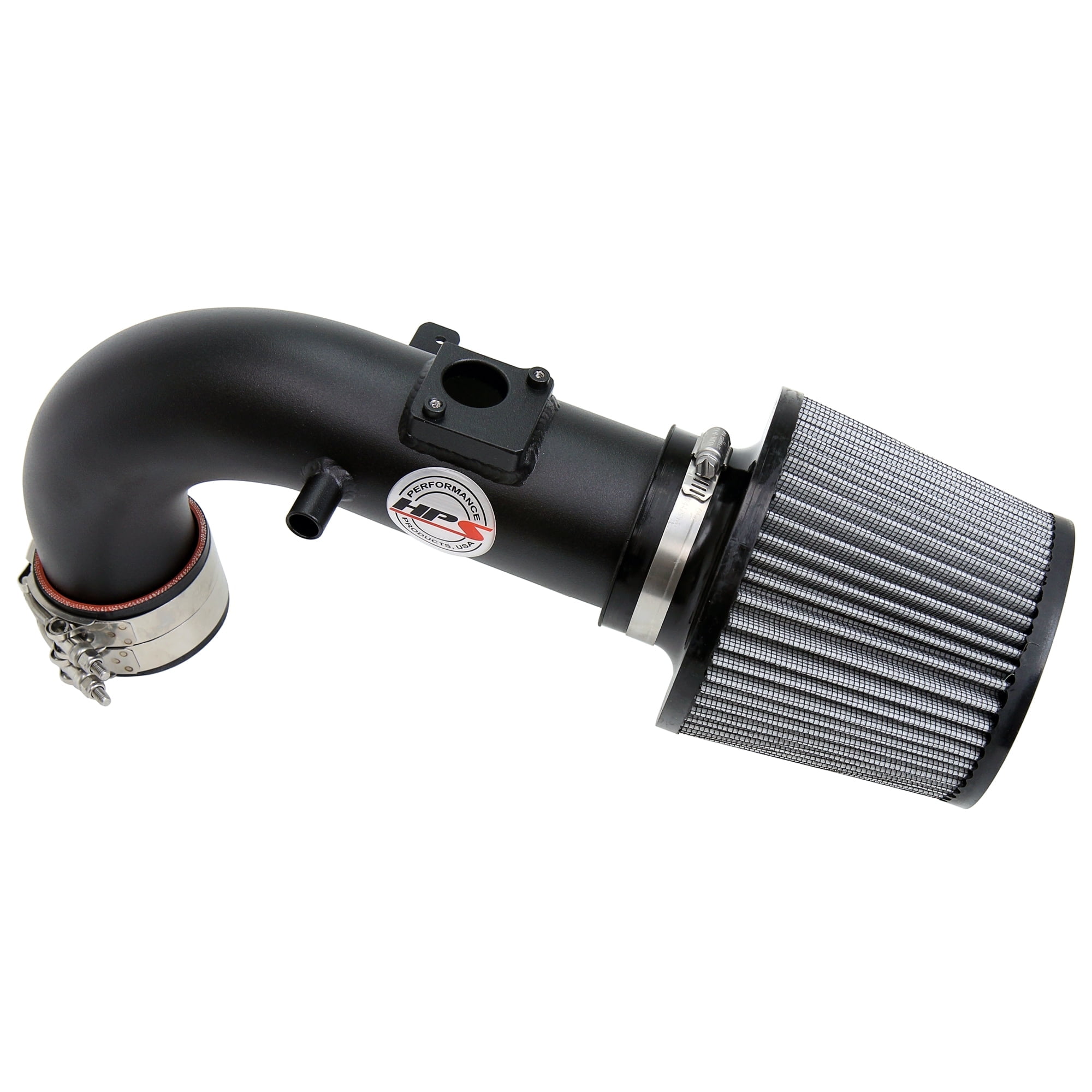 HPS Performance Black Shortram Cool Air Intake Kit Compatible for 2011 ...