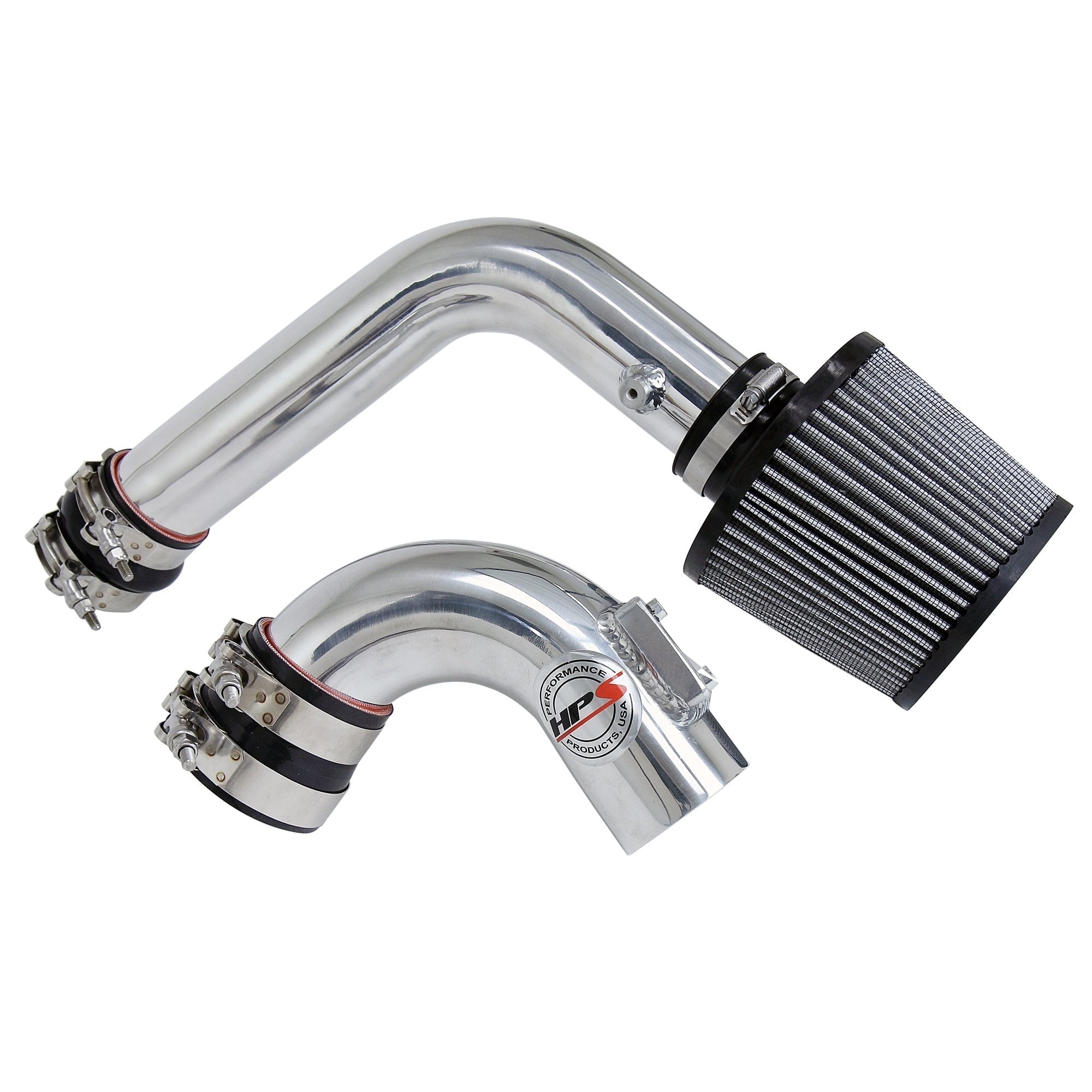 HPS Performance Polish Cold Air Intake (Converts to Shortram ...