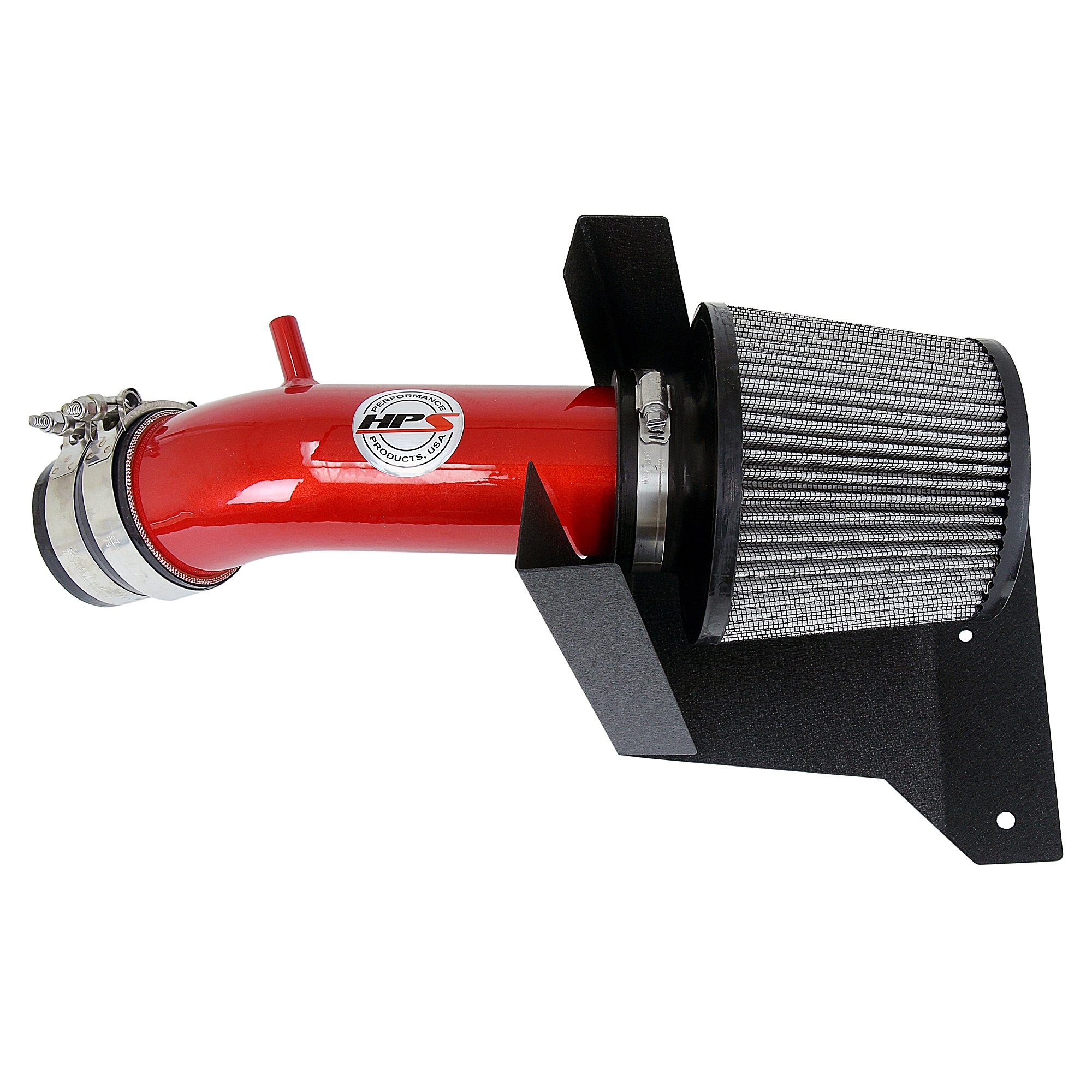 HPS Performance Red Shortram Air Intake for 11-16 Hyundai Elantra 1.8L ...