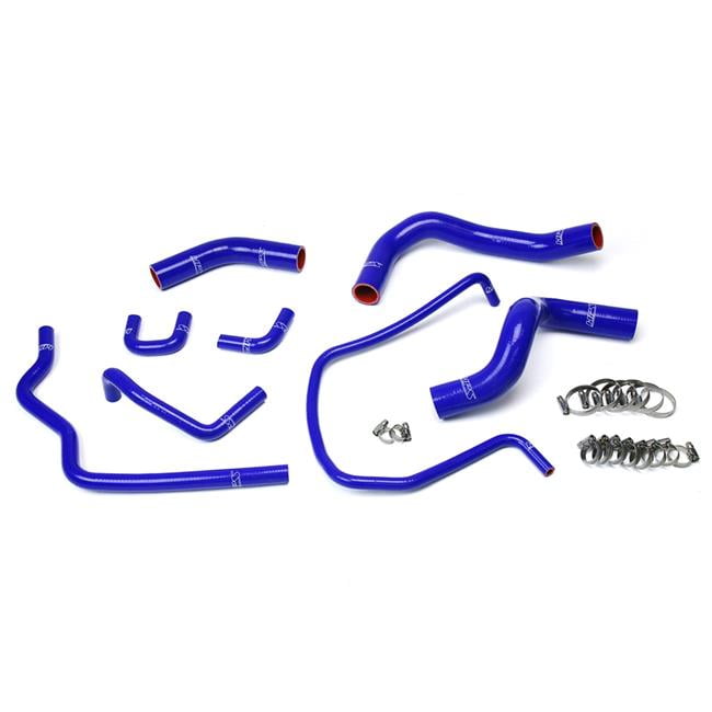 HPS Performance Silicone Radiator, By-Pass & Throttle Body Coolant Hose ...