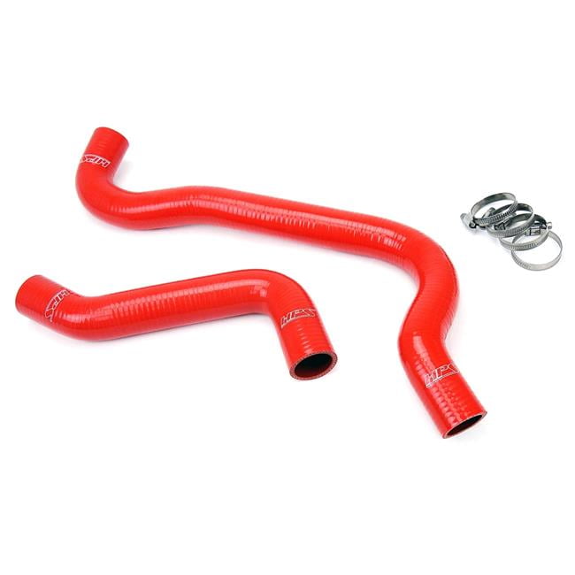 HPS Red Reinforced Silicone Radiator Hose Kit Coolant for Dodge 03-05 ...