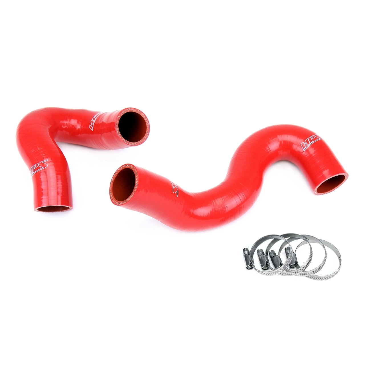 HPS Red Silicone Radiator Hose Kit for 2012-2014 Audi A6 A7 Quattro 3 ...