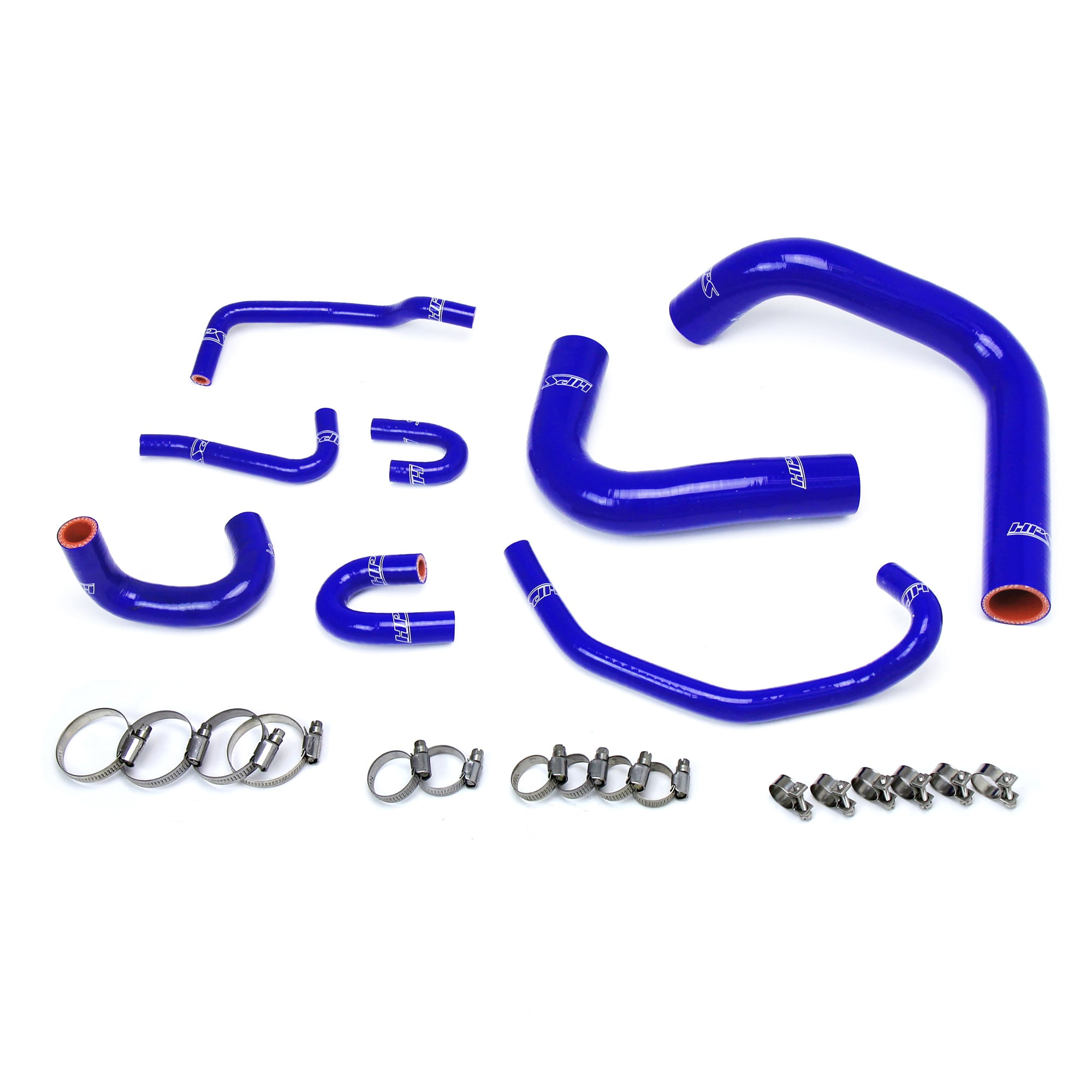HPS Reinforced Blue Silicone Radiator Hose Kit Coolant for Toyota 89-95 ...