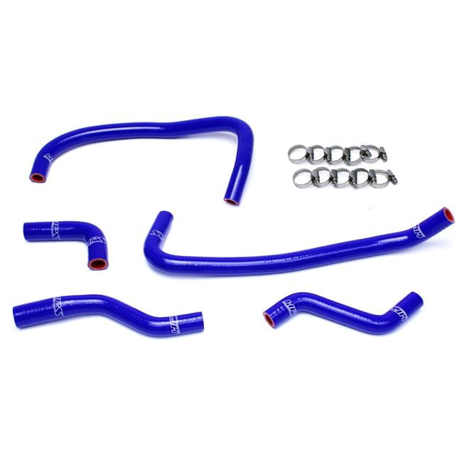 HPS Reinforced Blue Silicone heater Hose Kit Coolant for Dodge 13-14 ...