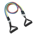 HPYGN 50lb Resistance Bands Kit, Exercise Bands with Handles, for Heavy ...