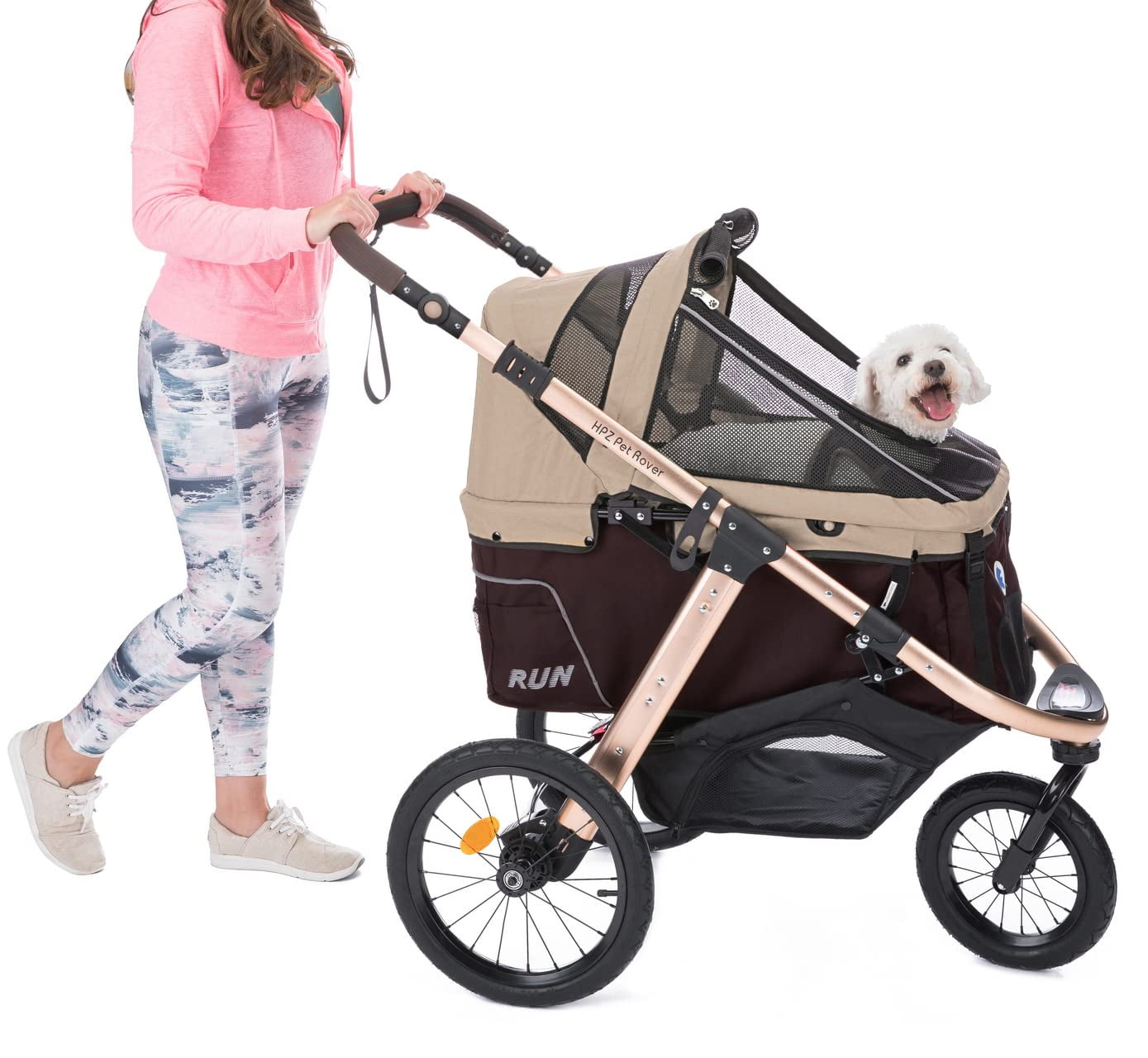 HPZ Pet Rover Run STF9 Performance Jogging Sports Stroller with Comfort ...