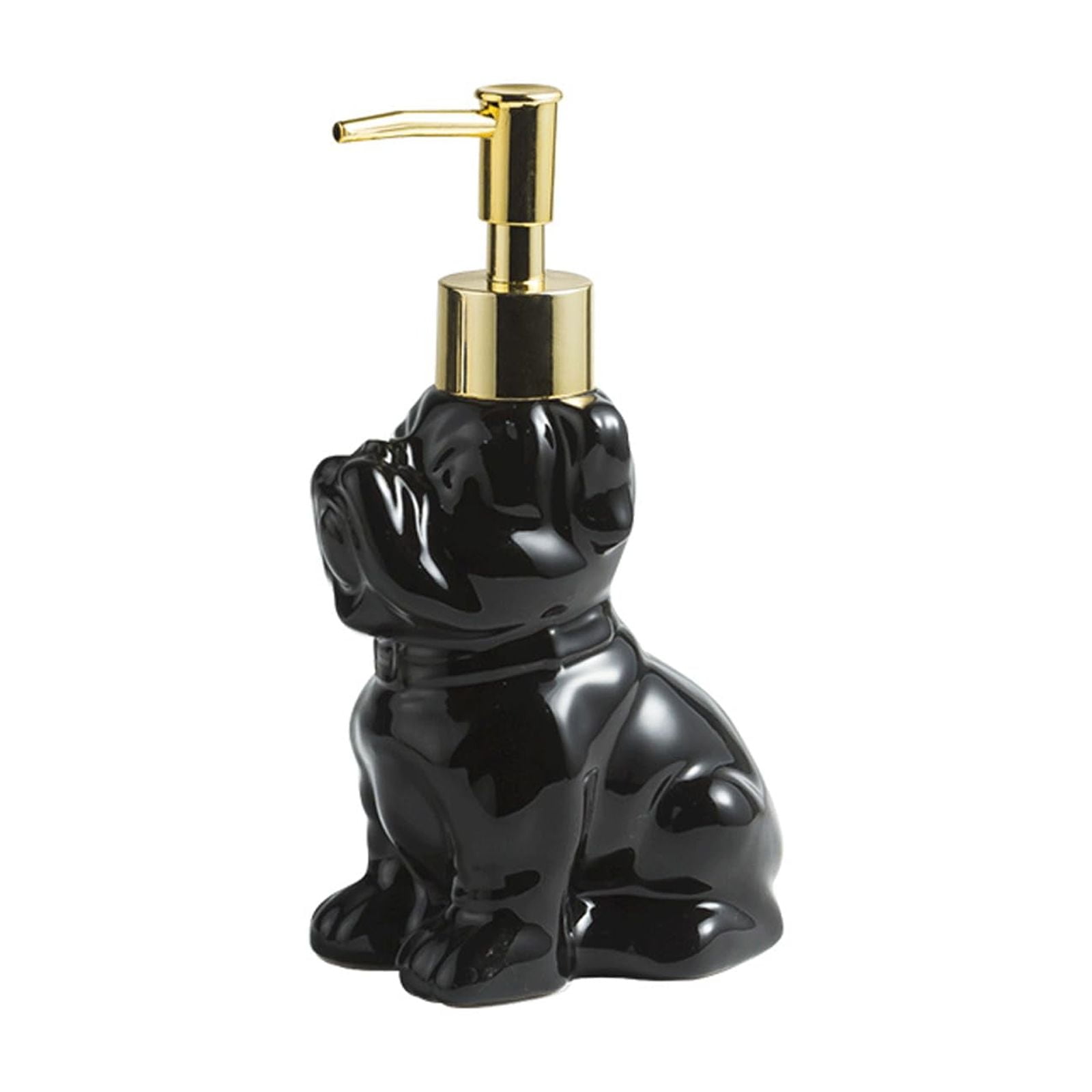 HPZZ 10oz Cute Dog-Look Ceramic Hand Soap Dispenser - Animal Shampoo ...