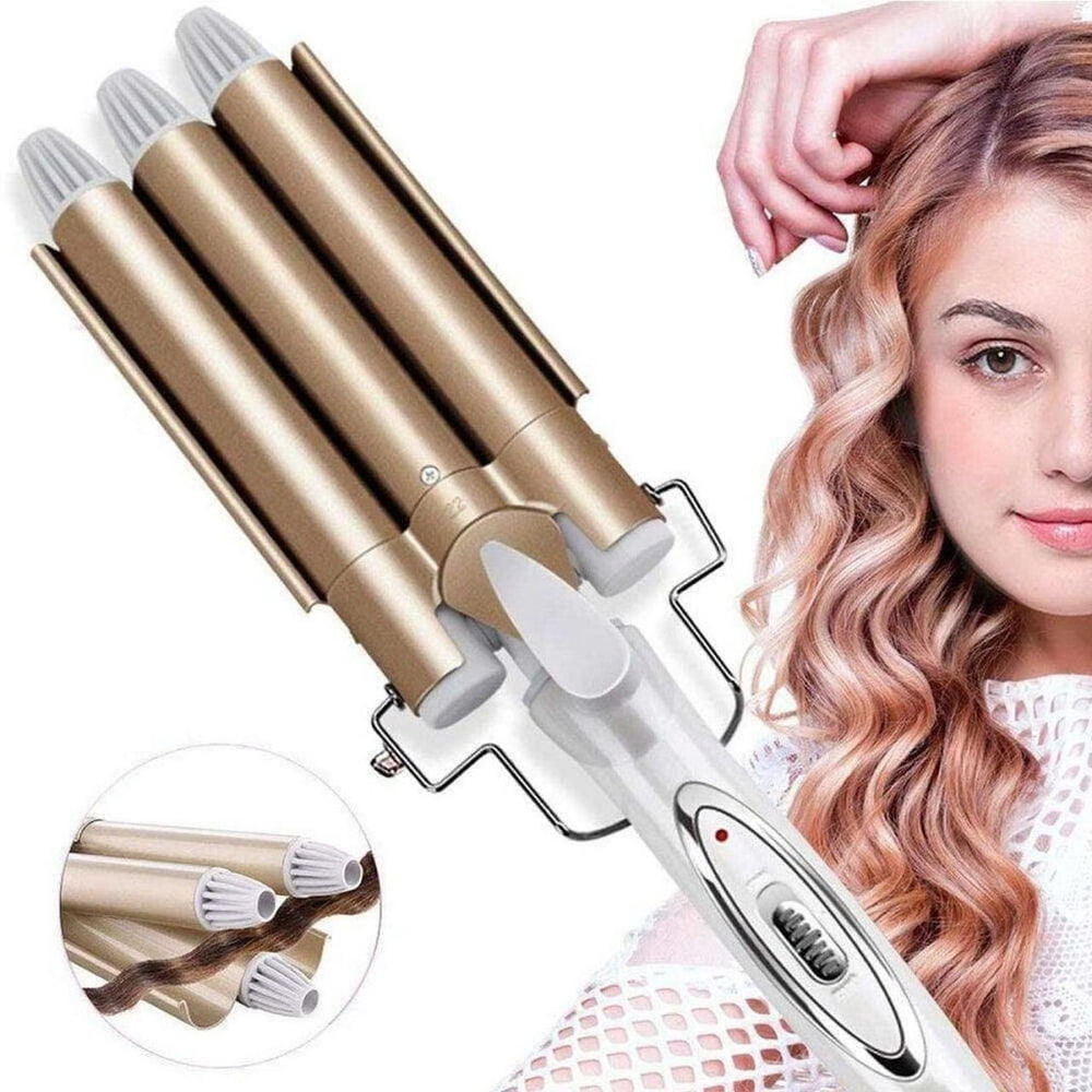 HPZZ 25mm Super Curling Iron Wavy Hair Wand - Professional Hair Styling ...
