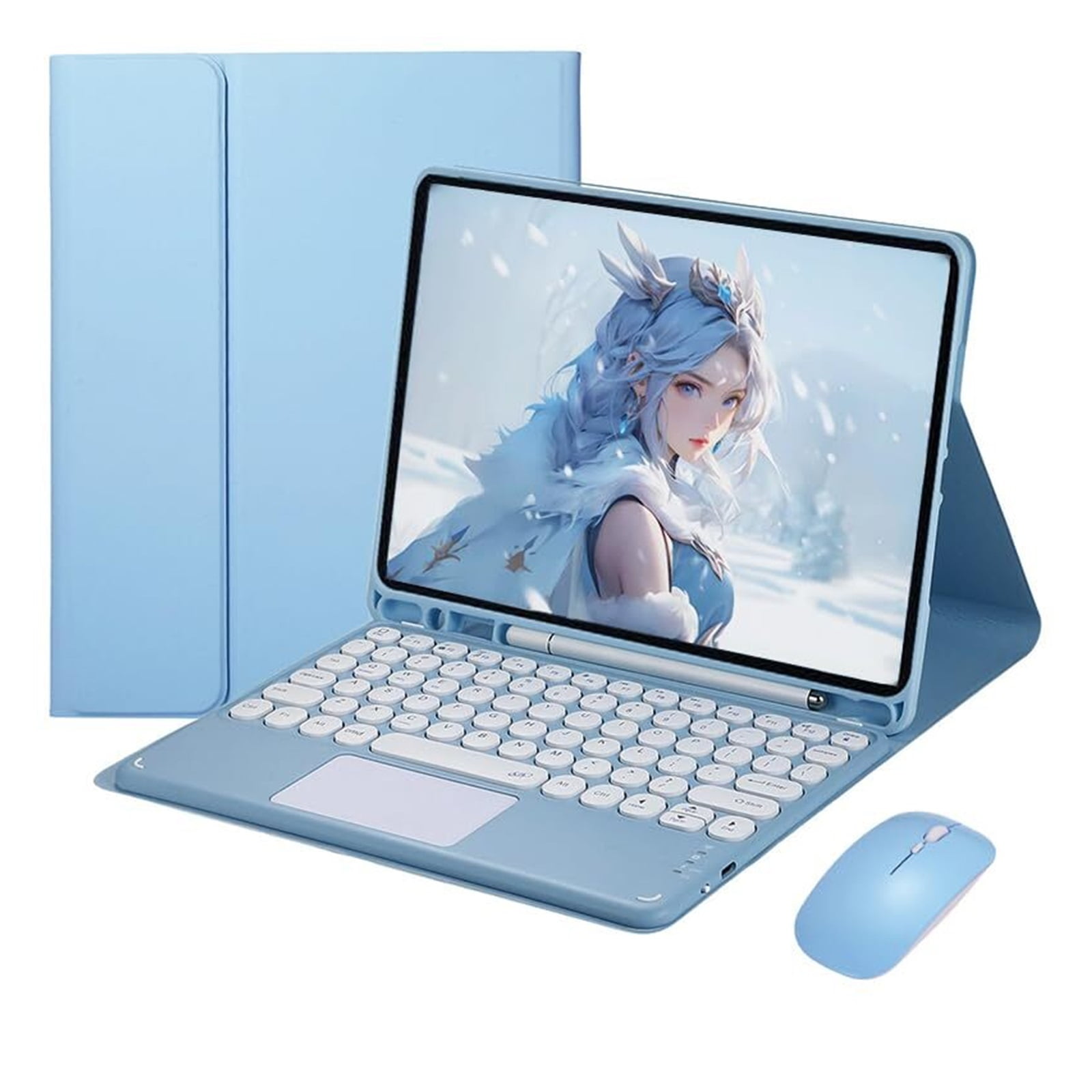 HPZZ Keyboard Case Compatible with iPad Pro 6th / 5th / 4th / 3rd Gen ...