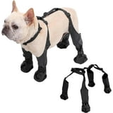 HPZZ Outdoor Waterproof Snow Dog Boot, Straps Over Back Dog Legging ...