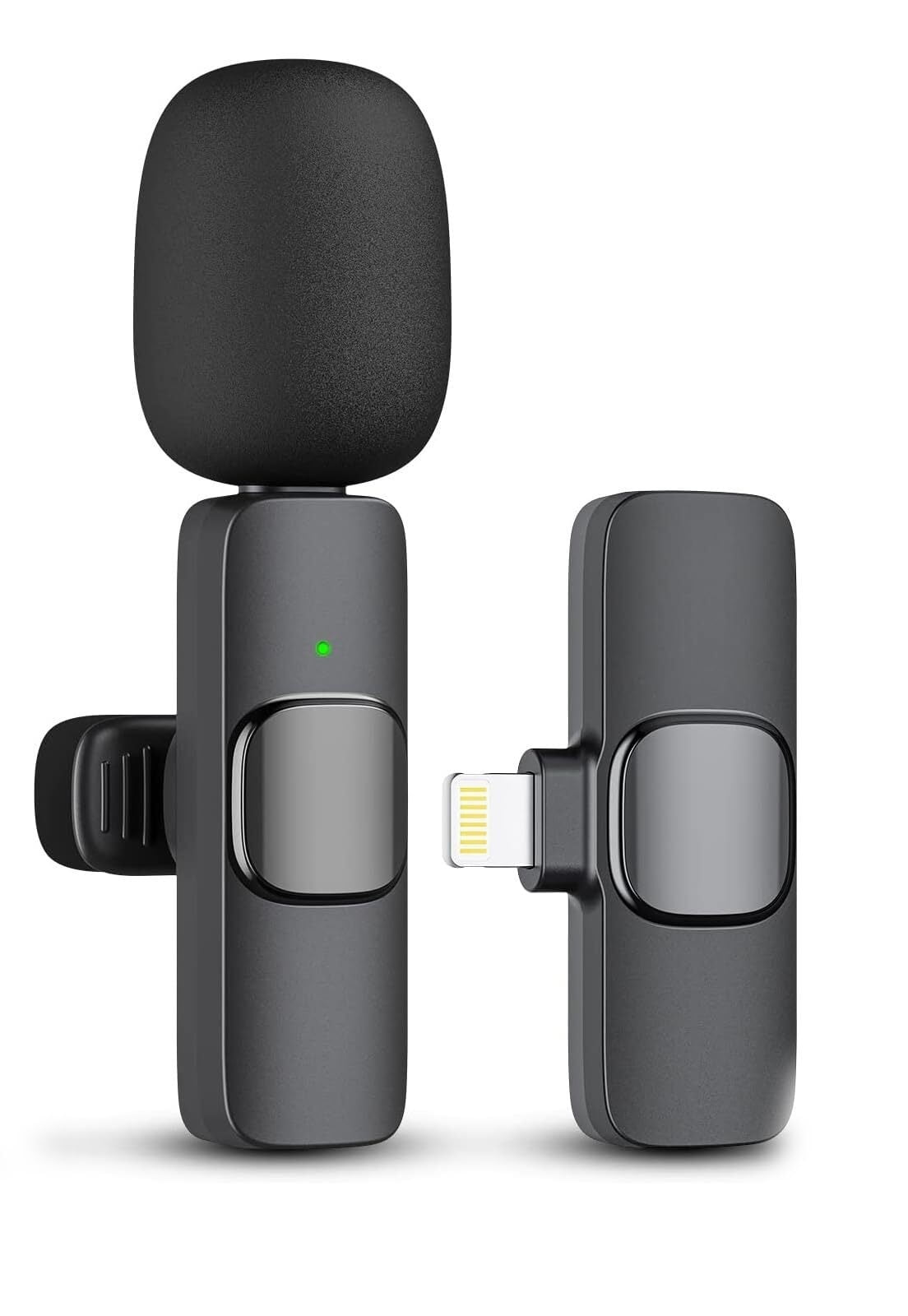 HPZZ Professional Wireless Lavalier Microphone for iPhone iPad ...
