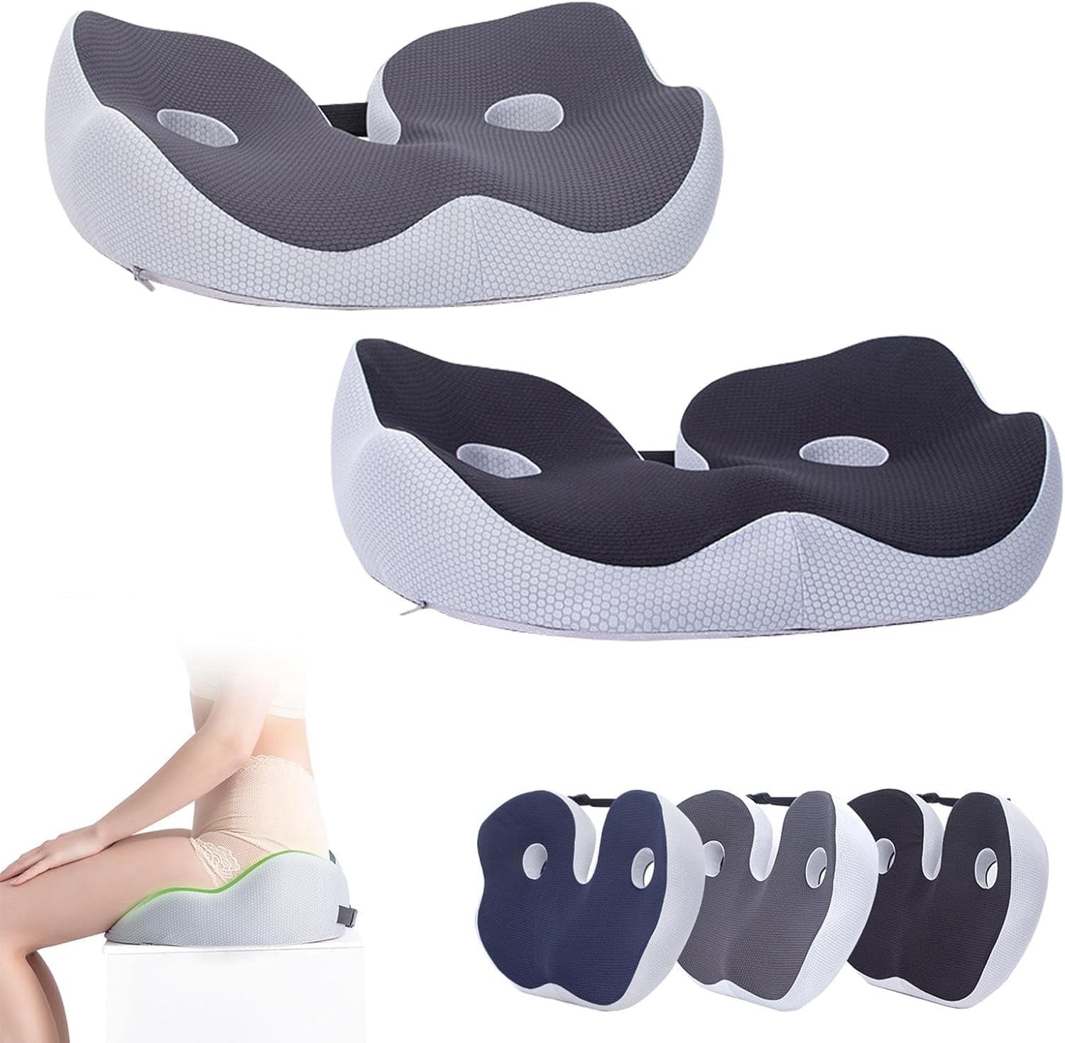 HPZZ Seat, Memory Foam Seat Cushion, Seat,for Long Sitting Office ...