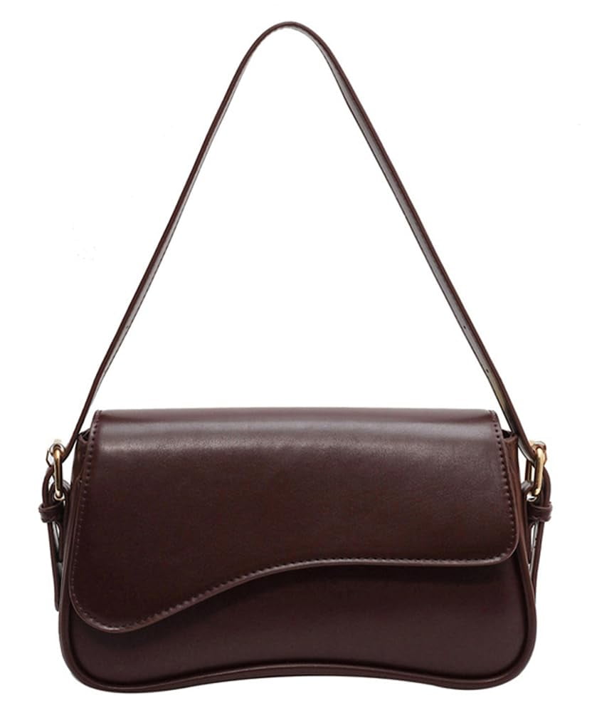 HPZZ Women's Shoulder Bag Handbags Retro Evening Vegan Leather Underarm ...