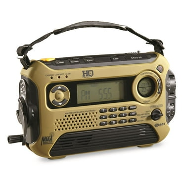 Eton Elite Field BT Portable AM/FM Radio, Gray - Walmart.com