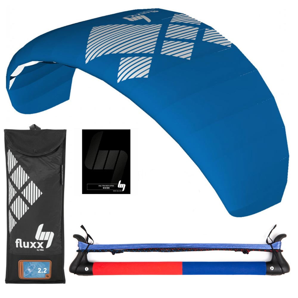 HQ4 Fluxx 2.2 R2F Trainer Kite Kiteboarding Power Surf Kitesurf Beach ...