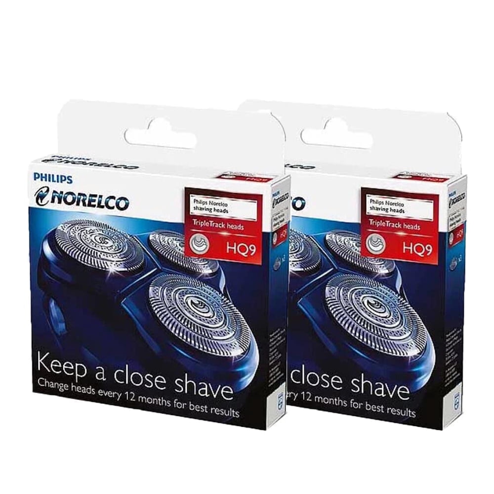 HQ9 Triple Track Replacement Heads Compatible with Philips Shavers,6 ...