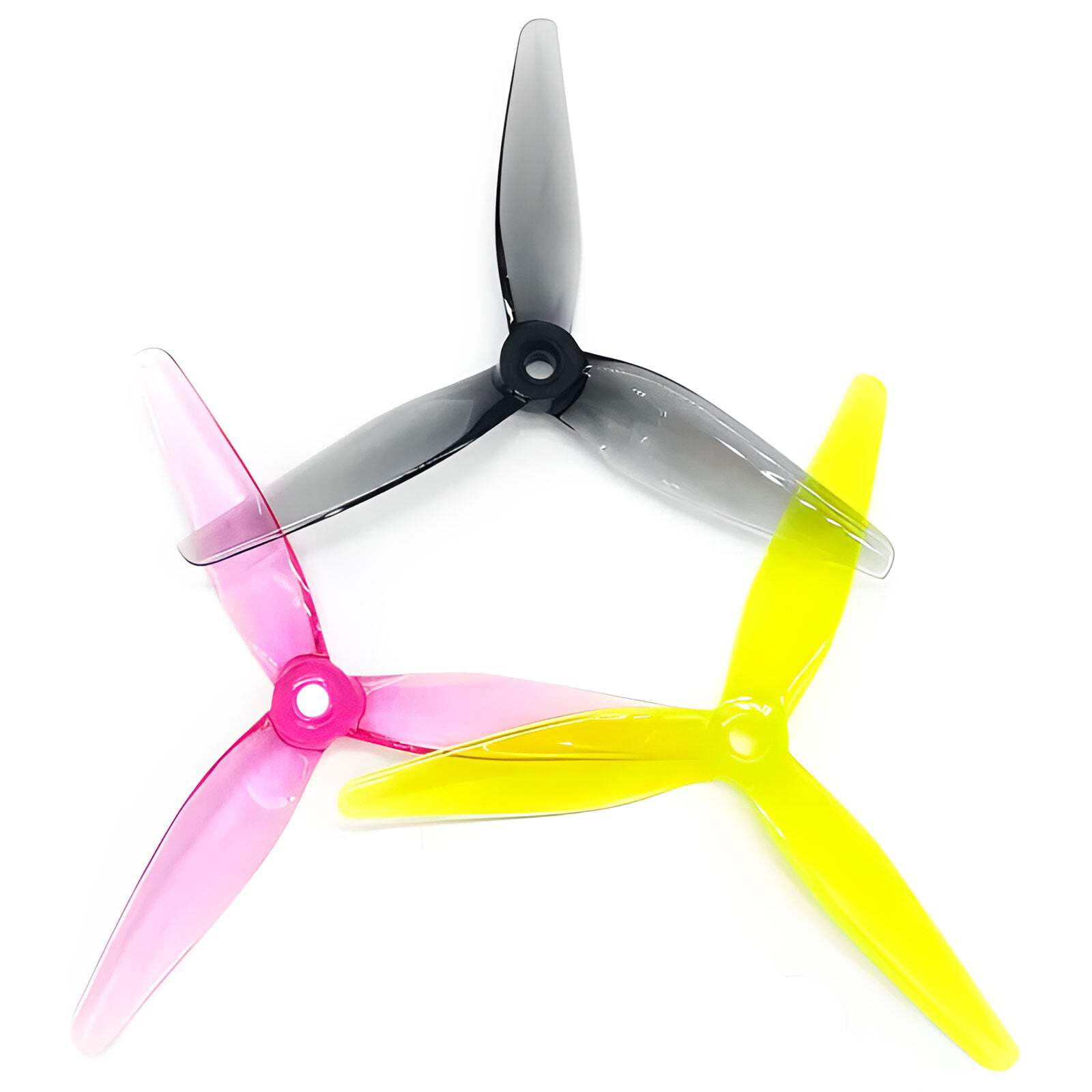 HQProp 5x3.7x3 5037 5 3-Blade Propeller Set (2x CW / 2x CCW) Color ...