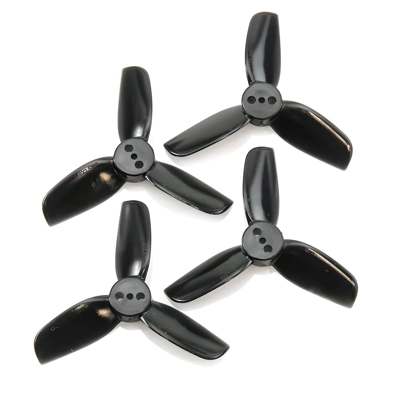 HQProp T2X2.5X3 2 3-Blade T-Mount Propeller Set (2x CW / 2x CCW) Color ...