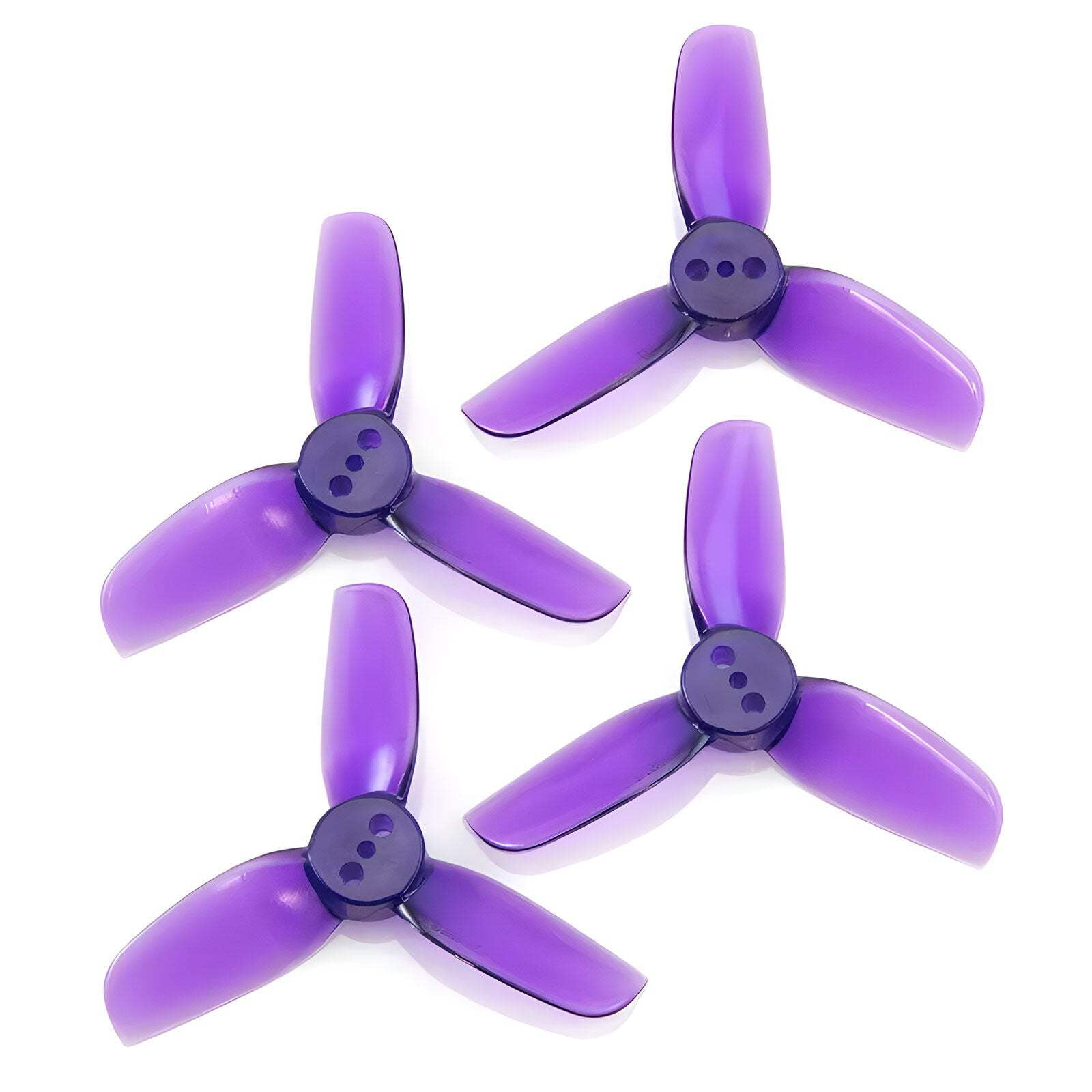HQProp T2X2.5X3 2 3-Blade T-Mount Propeller Set (2x CW / 2x CCW) Color ...