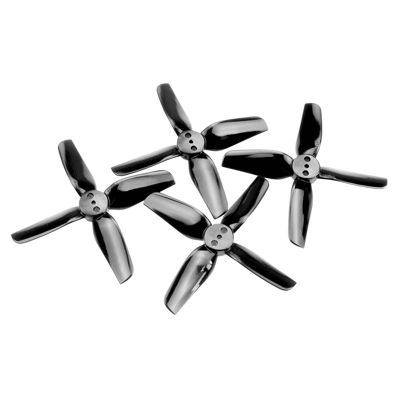 HQProp T2X2X4 2" 4-Blade T-Mount Propeller Set (2x CW / 2x CCW) Black ...