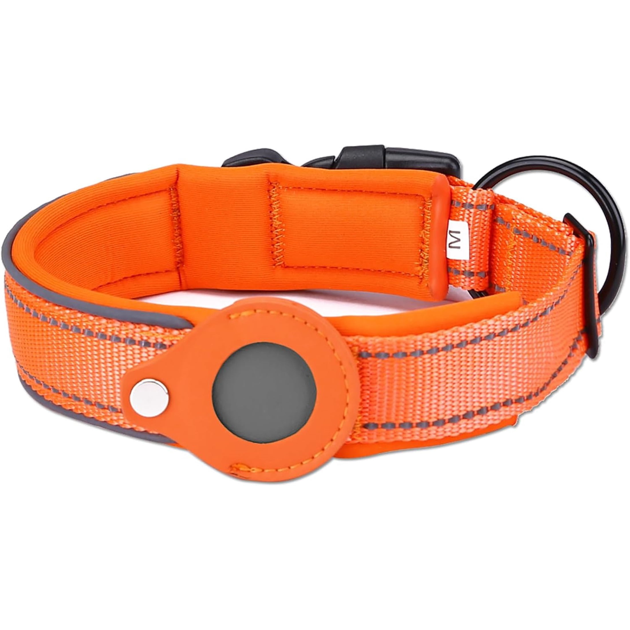 HQREA Reflective Airtag Dog Collars For Small Dogs Pet Positioning ...