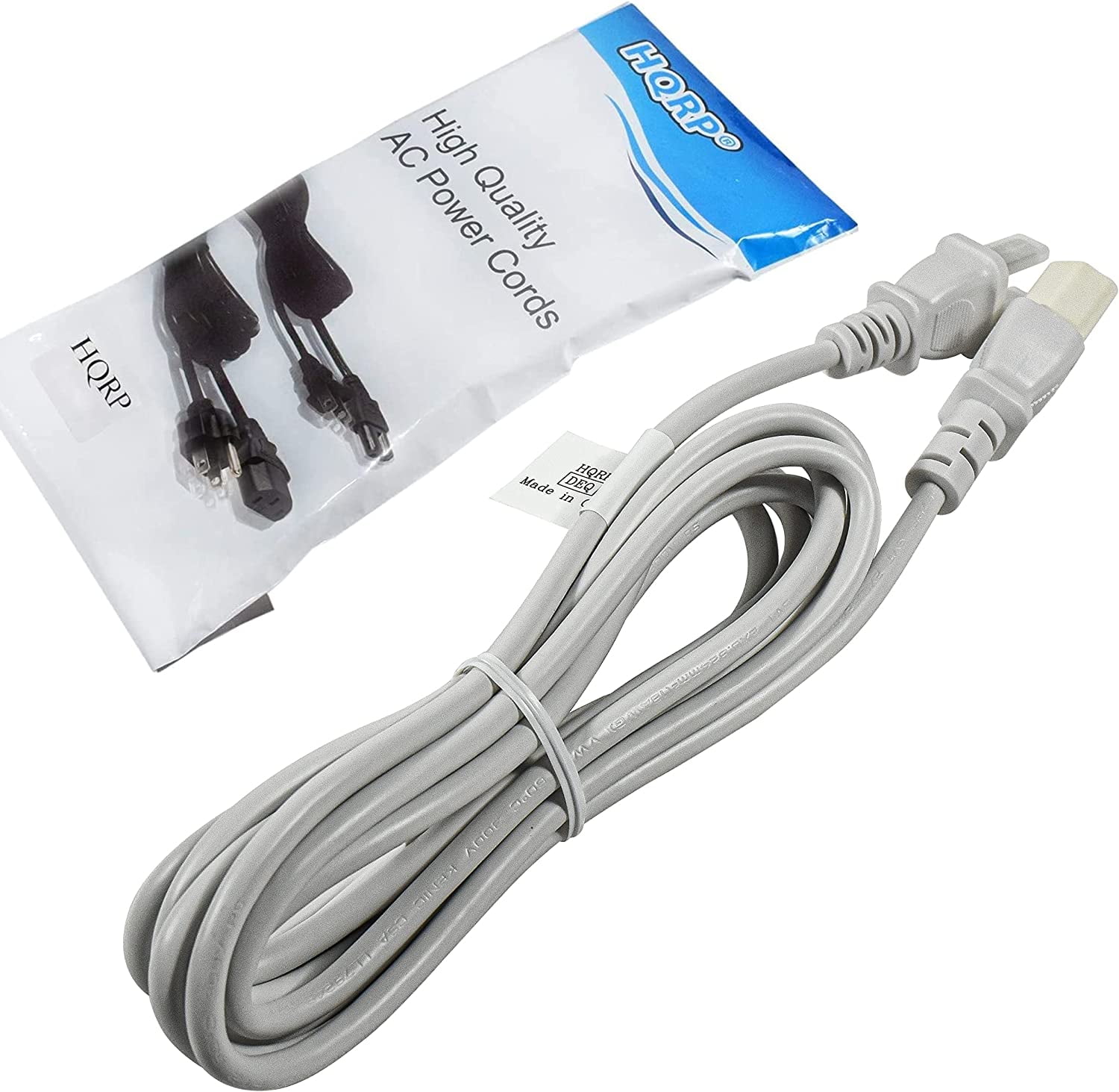 HQRP 10ft AC Power Cord Works with Denon AVR-2106 AVR-2307CI AVR-2308CI ...