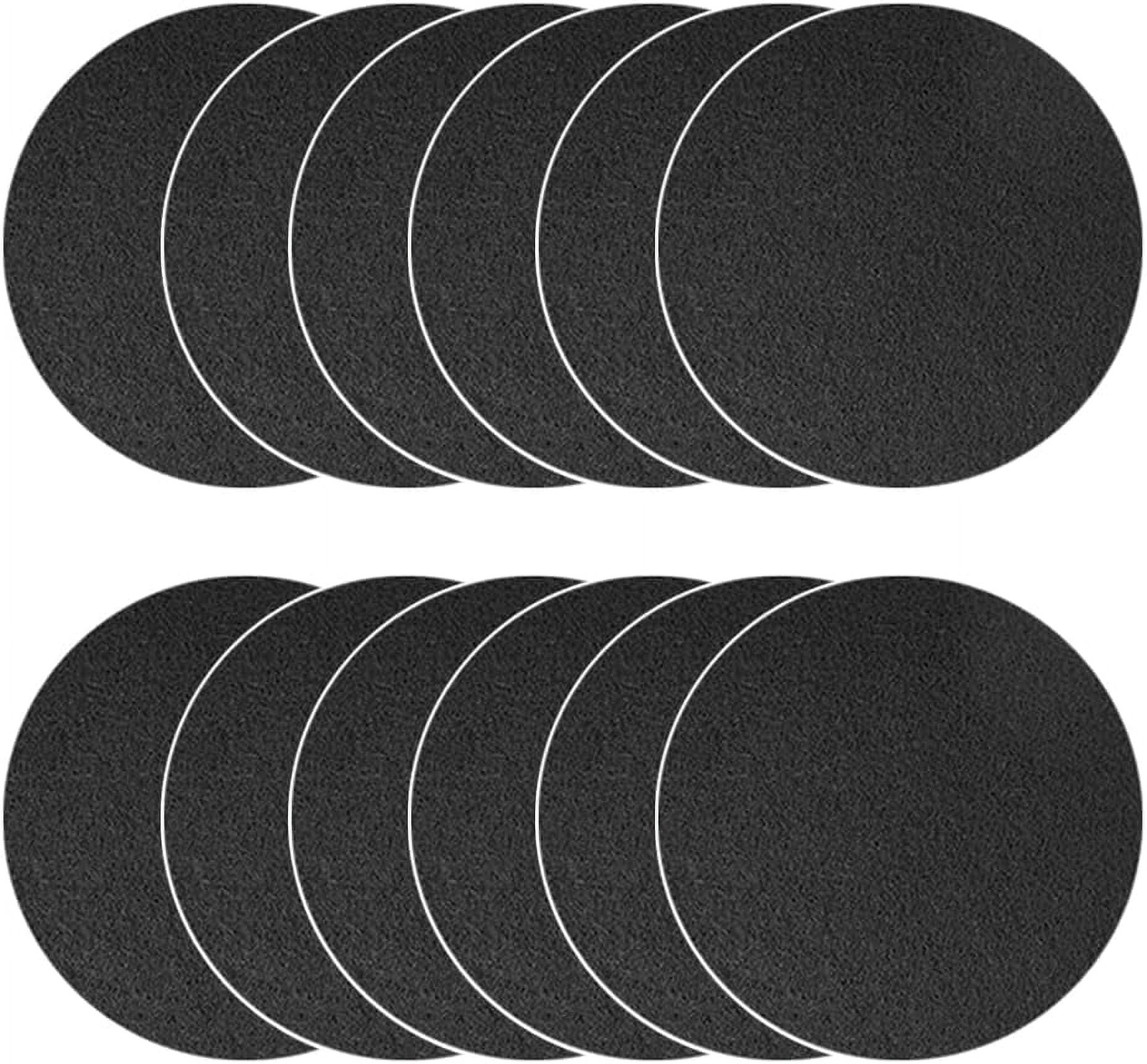 HQRP 12-Pack Charcoal Filters for Compost Bucket 7.25 Inch Round ...