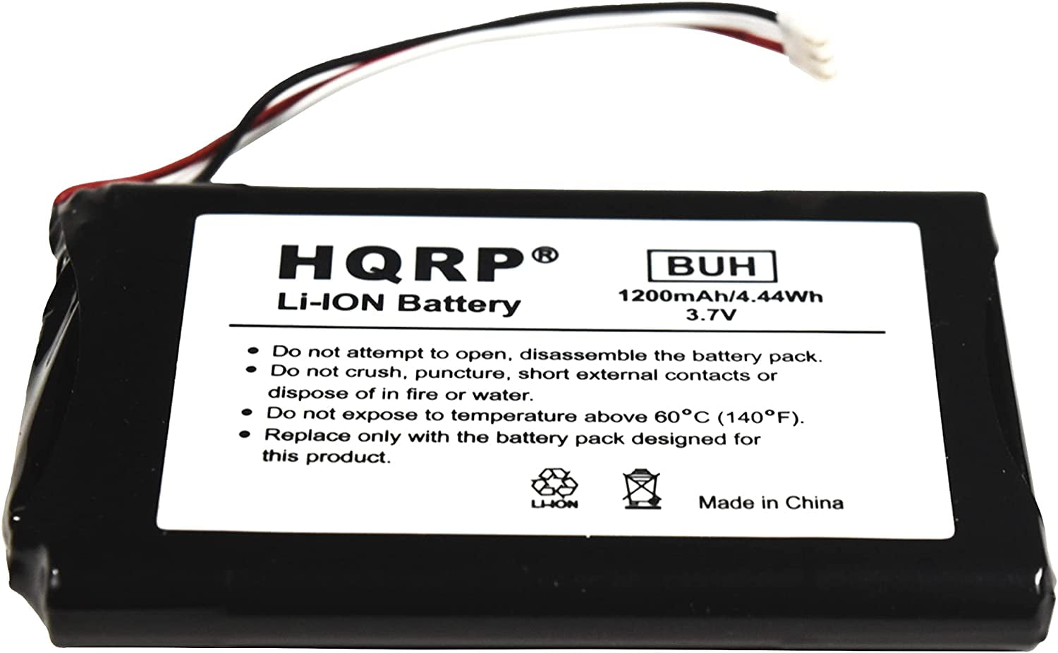 HQRP 1200mAh Battery for GARMIN NUVI 2495LMT 2405 2415 2415LM 2415LT ...