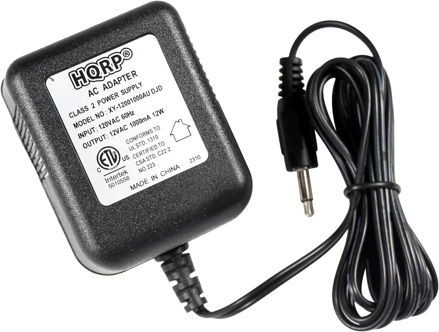 HQRP 12V AC Adapter Compatible with Jameco Reliapro ACU120100Z9121 12 ...