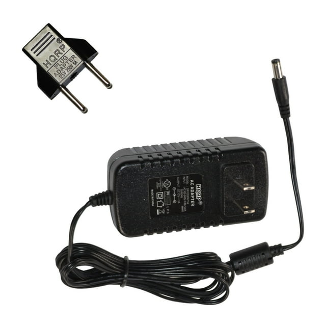HQRP 12V AC Adapter for Uniden AD140U, AD140UP, BADG0845001, BCT7, BCT8 ...