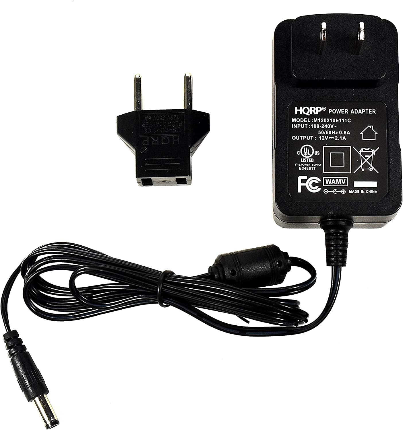 HQRP 12V AC Adapter for Iomega 1TB External Hard Drive HD Adaptor Power ...