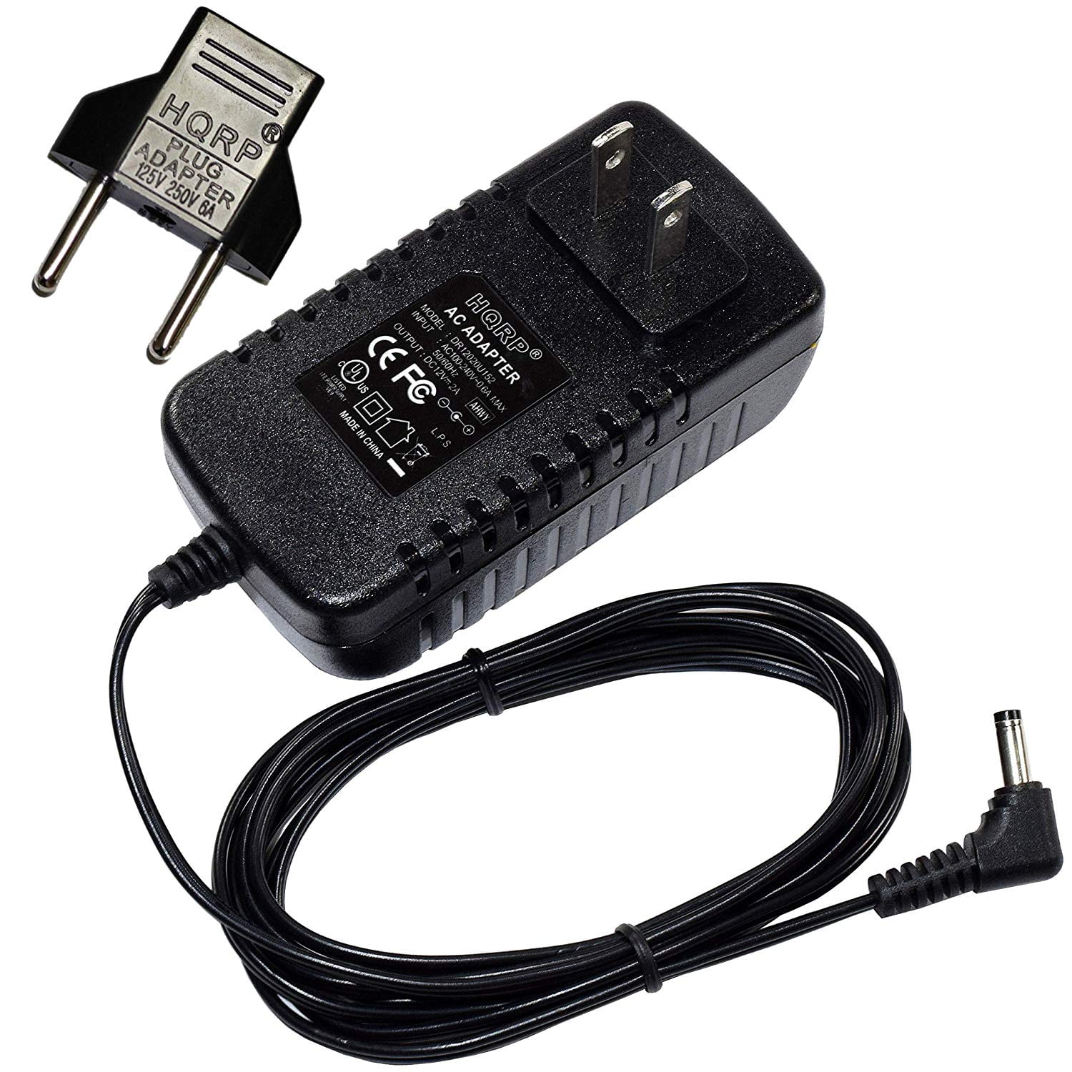 HQRP 12V AC Adapter for Logitech Pure Fi Express Plus S-00067 ...