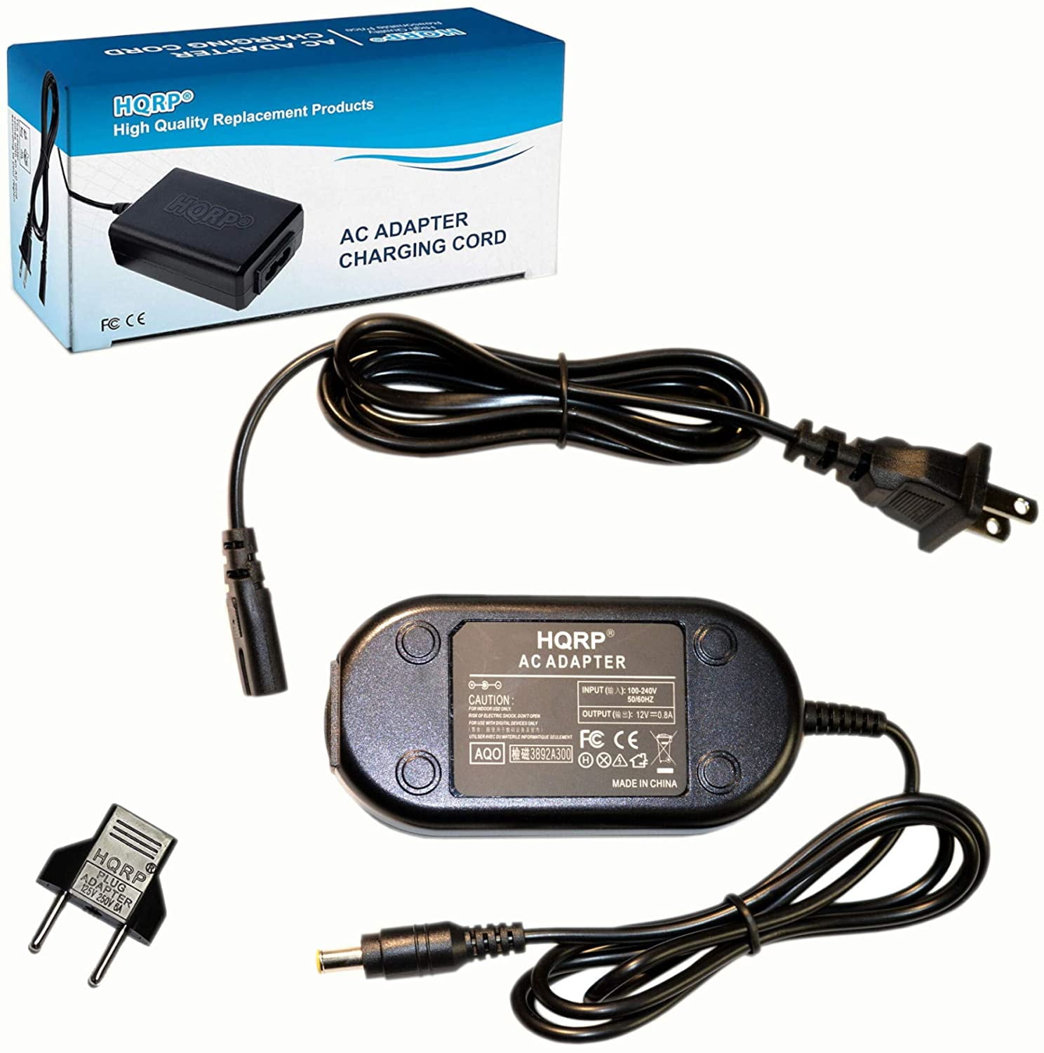HQRP 12V AC Adapter for Sony BDP-BX370 BDP-BX150 BDP-S3700 BDP-S2200 ...