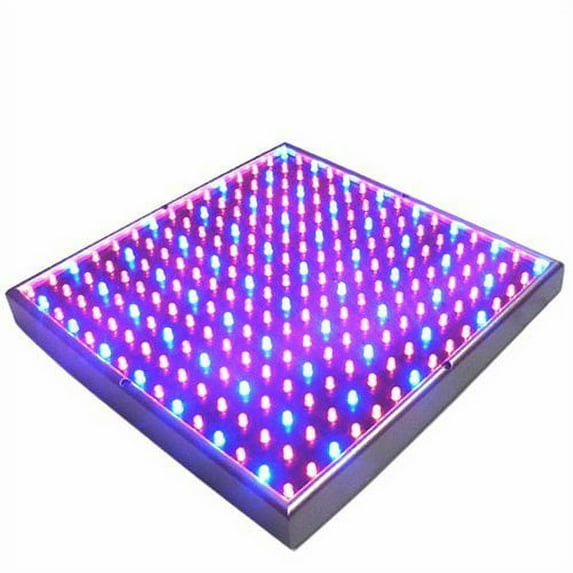 HQRP 14W 225 LED Blue + Red Spectrum Hydroponic Plant Grow Light Panel ...