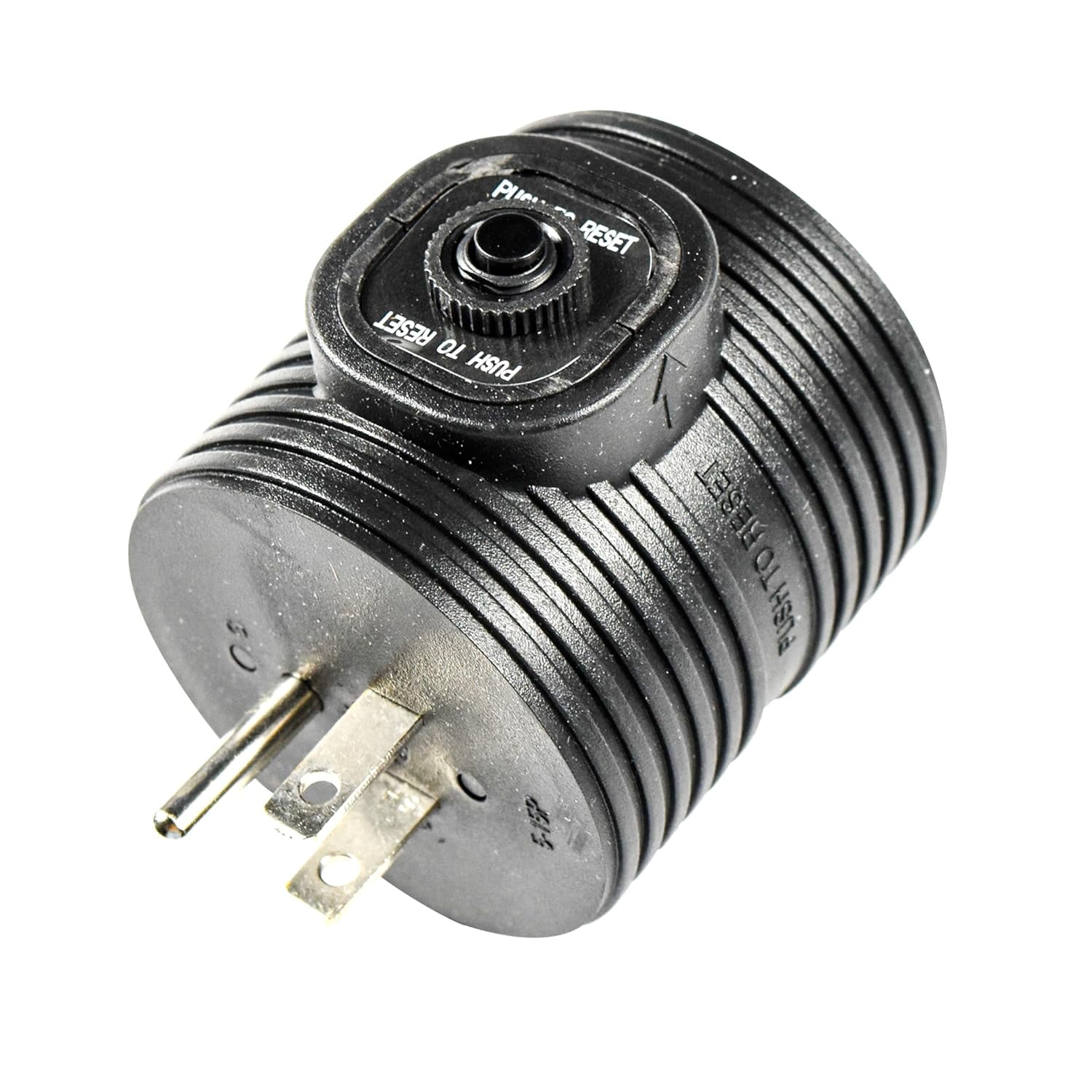 HQRP 15 A to 30 A RV Electrical Adapter with Circuit Breaker, 3 Prong ...