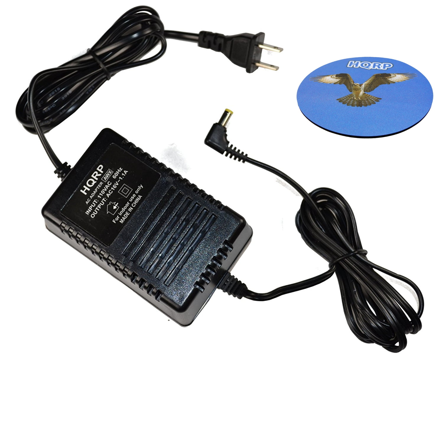 HQRP 16V AC Adapter for Peavey 03013830 00710160 30902571 70901112 ...