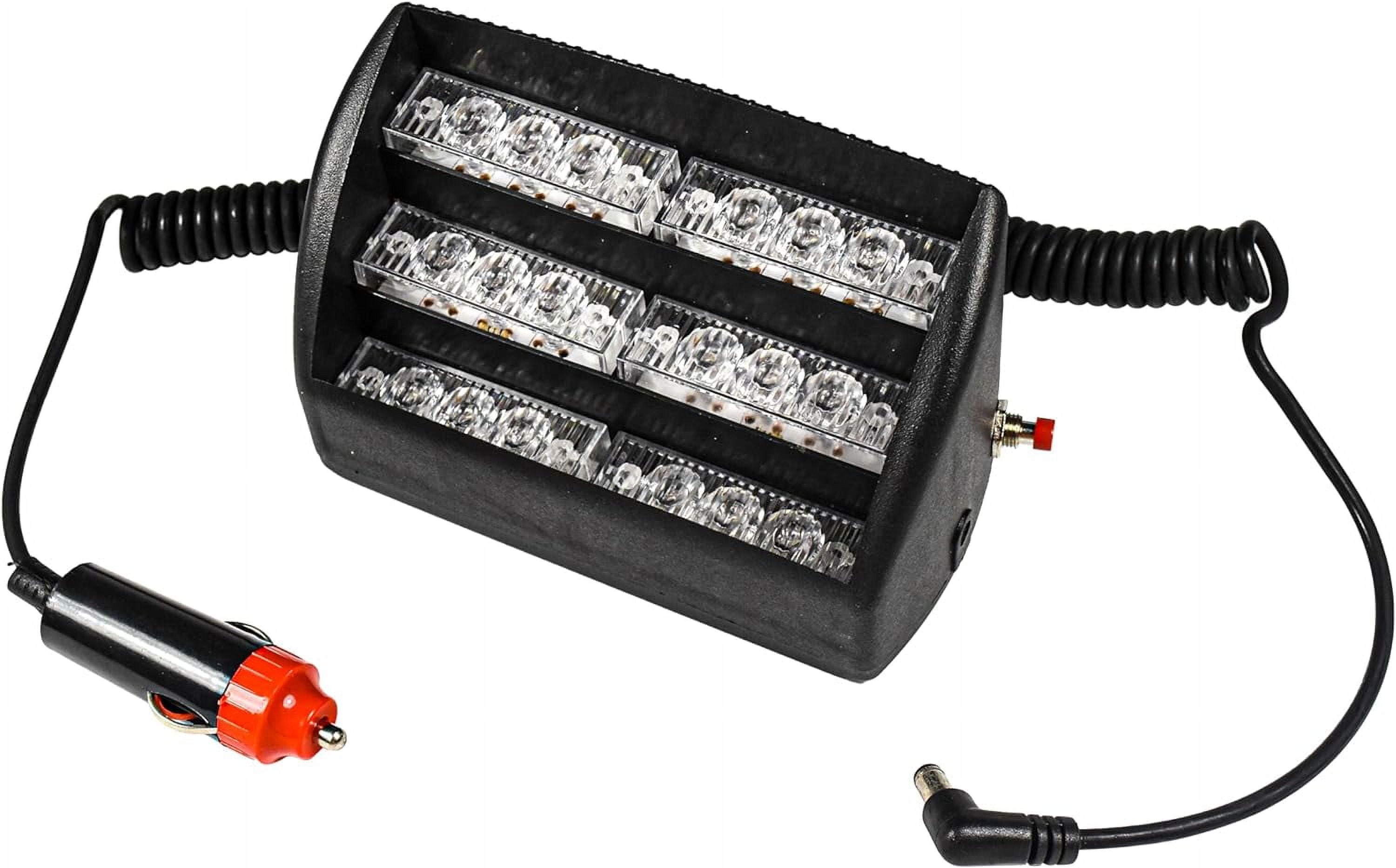 HQRP 18 LED Car / Truck Visor Dashboard Emergency Strobe Lights For ...