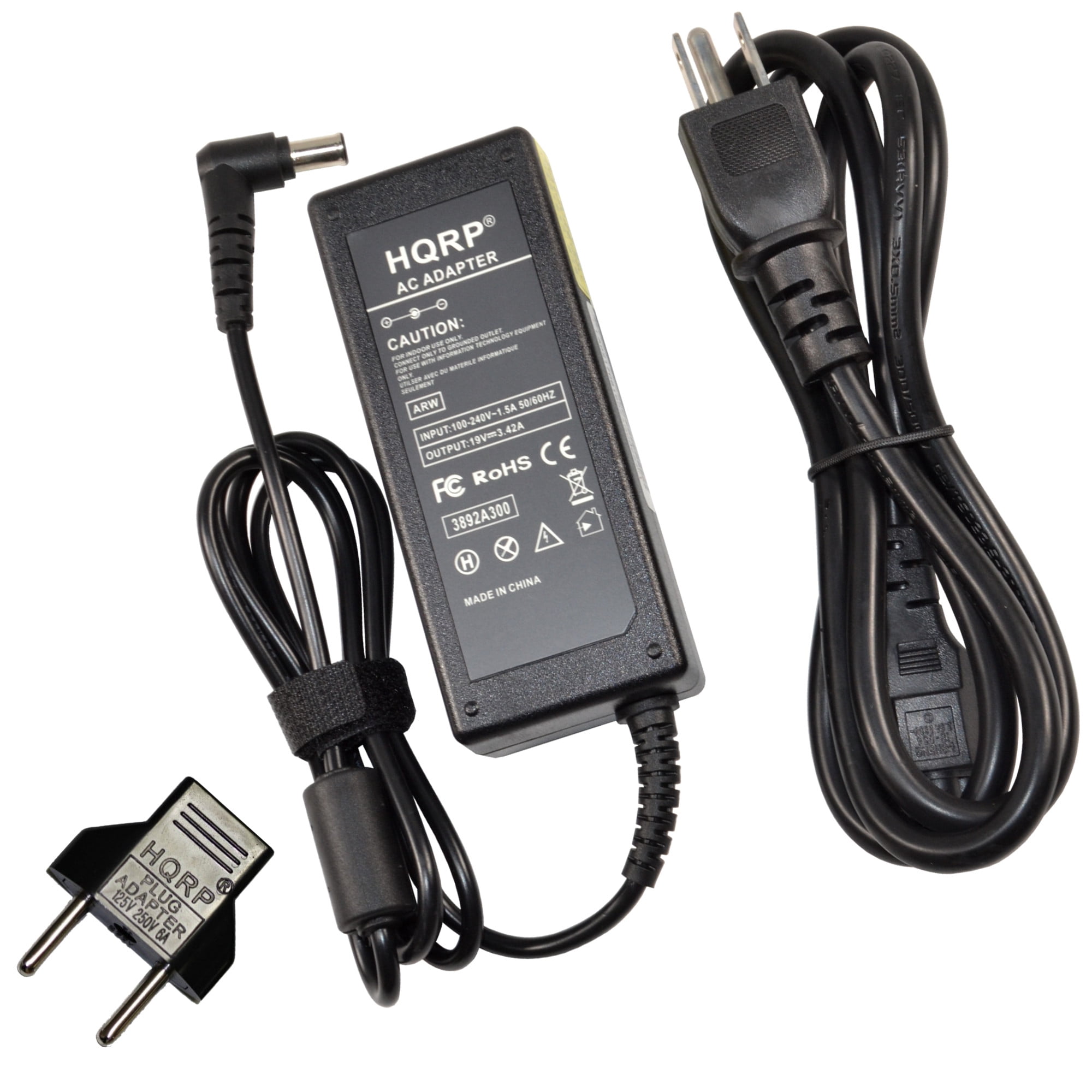 HQRP 19V AC Adapter for LG LCAP21 LCAP26-A LCAP21B EAY62648702 ADS-40SG ...