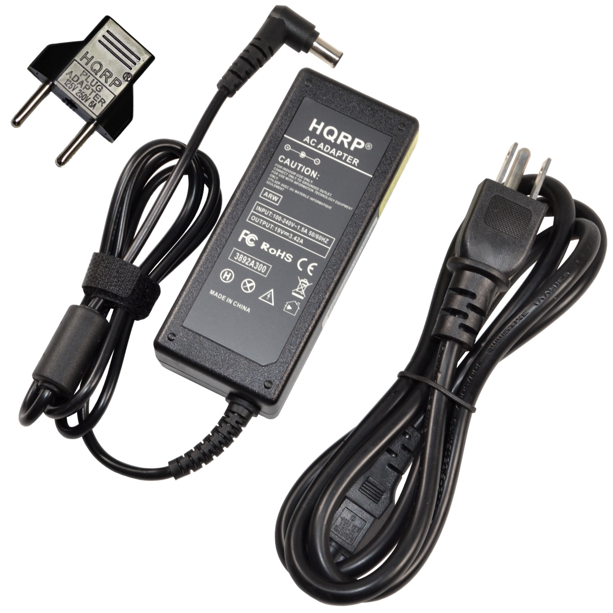 HQRP 19V AC Adapter for LG 23ET83V 23MP55H 23MP55HQ 23MP57A 23MP57D ...