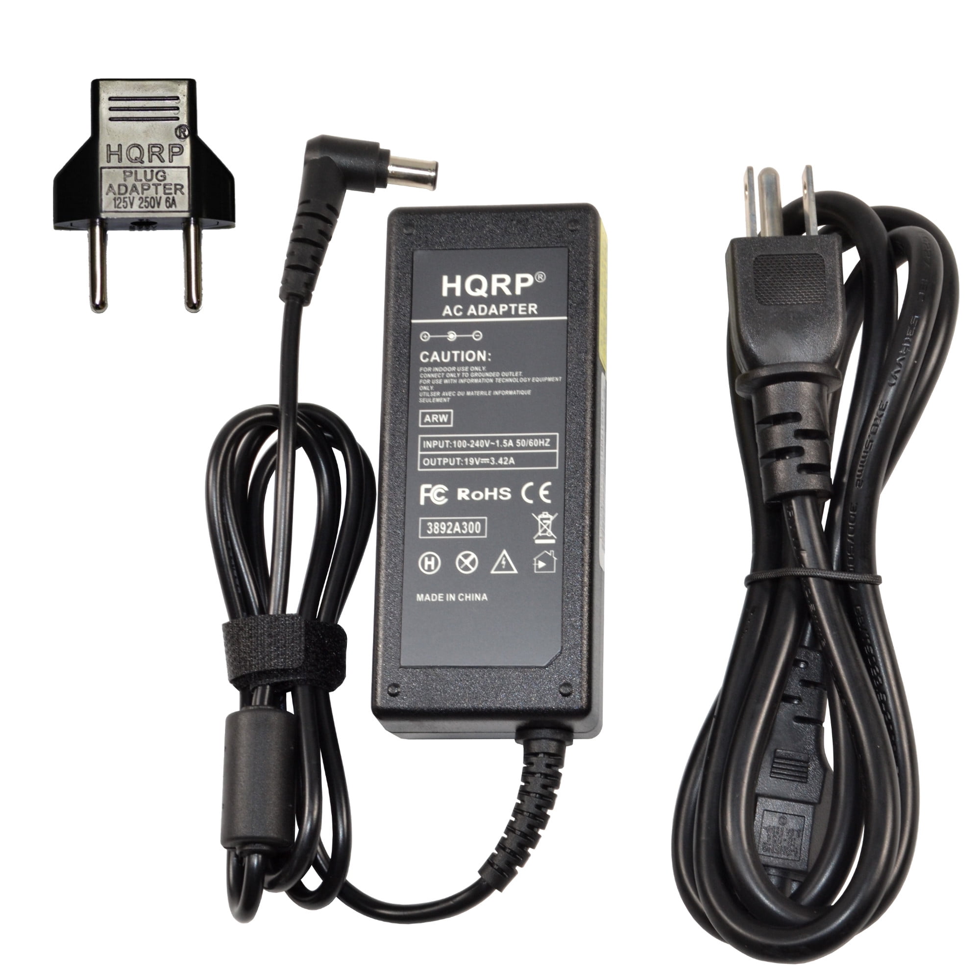 HQRP 19V AC Adapter for LG ADS-40FSG-19 19025GPG-1, ADS-40FSG-19 ...