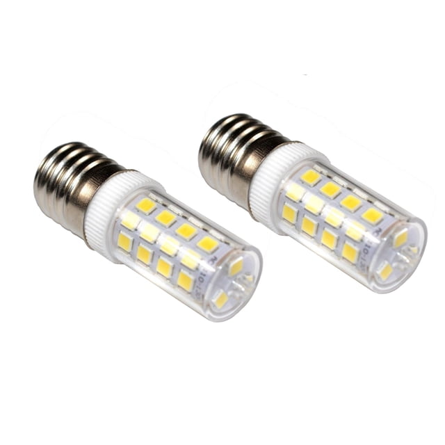 HQRP 2-Pack 110V E17 Dimmable LED Light Bulb Cool White for Whirlpool ...