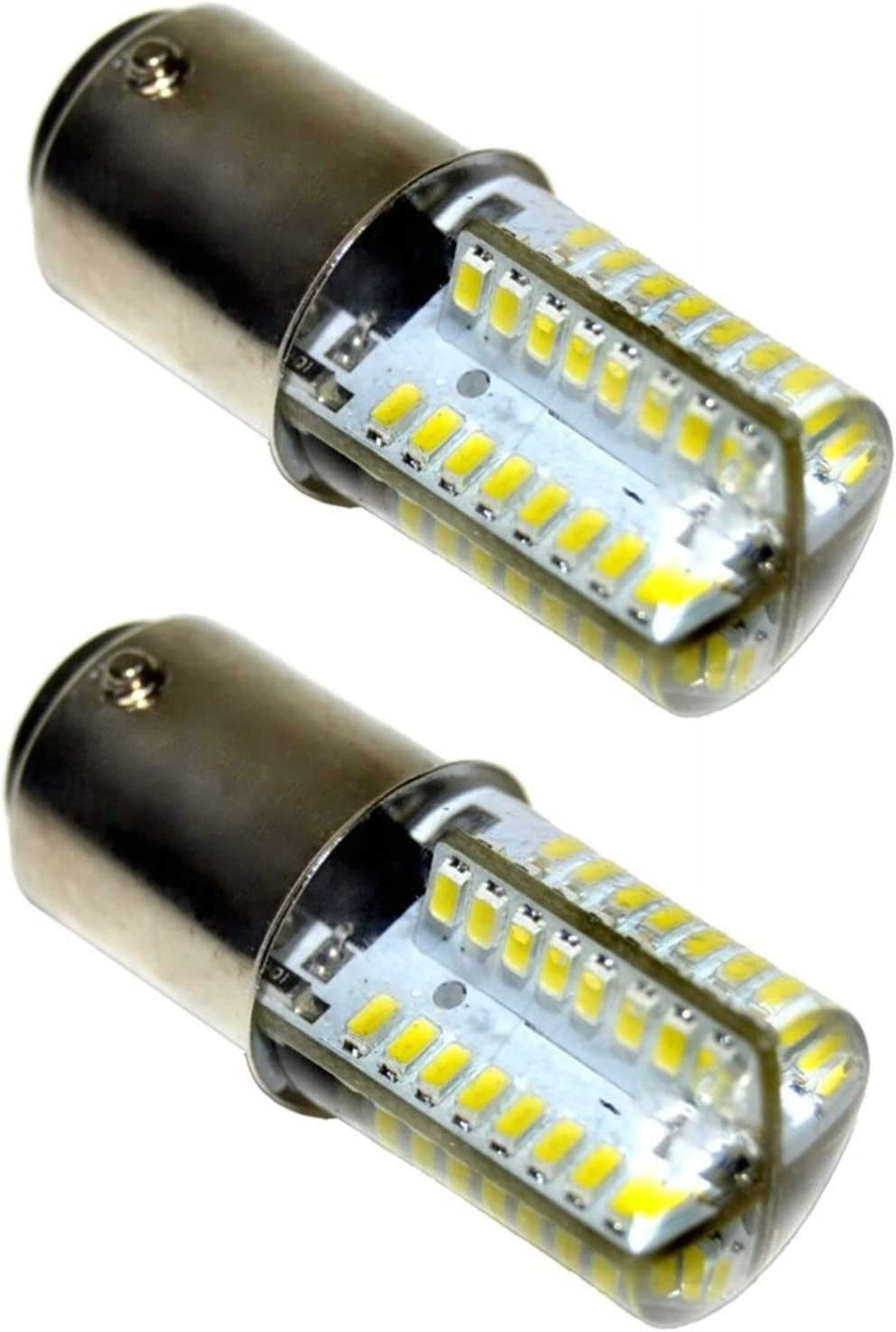 HQRP 2-Pack 110V LED Light Bulbs Warm White for Bernina 900 / 930 / 940 ...
