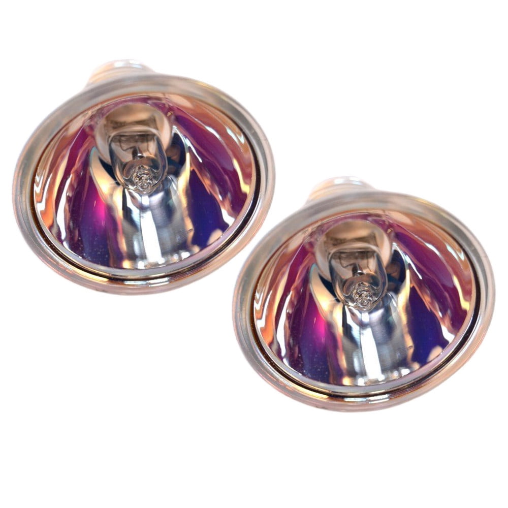 HQRP 2-Pack 12V 100W MR16 Shape GZ6.35 Bi-Pin Base Bulb for Elmo VP ...