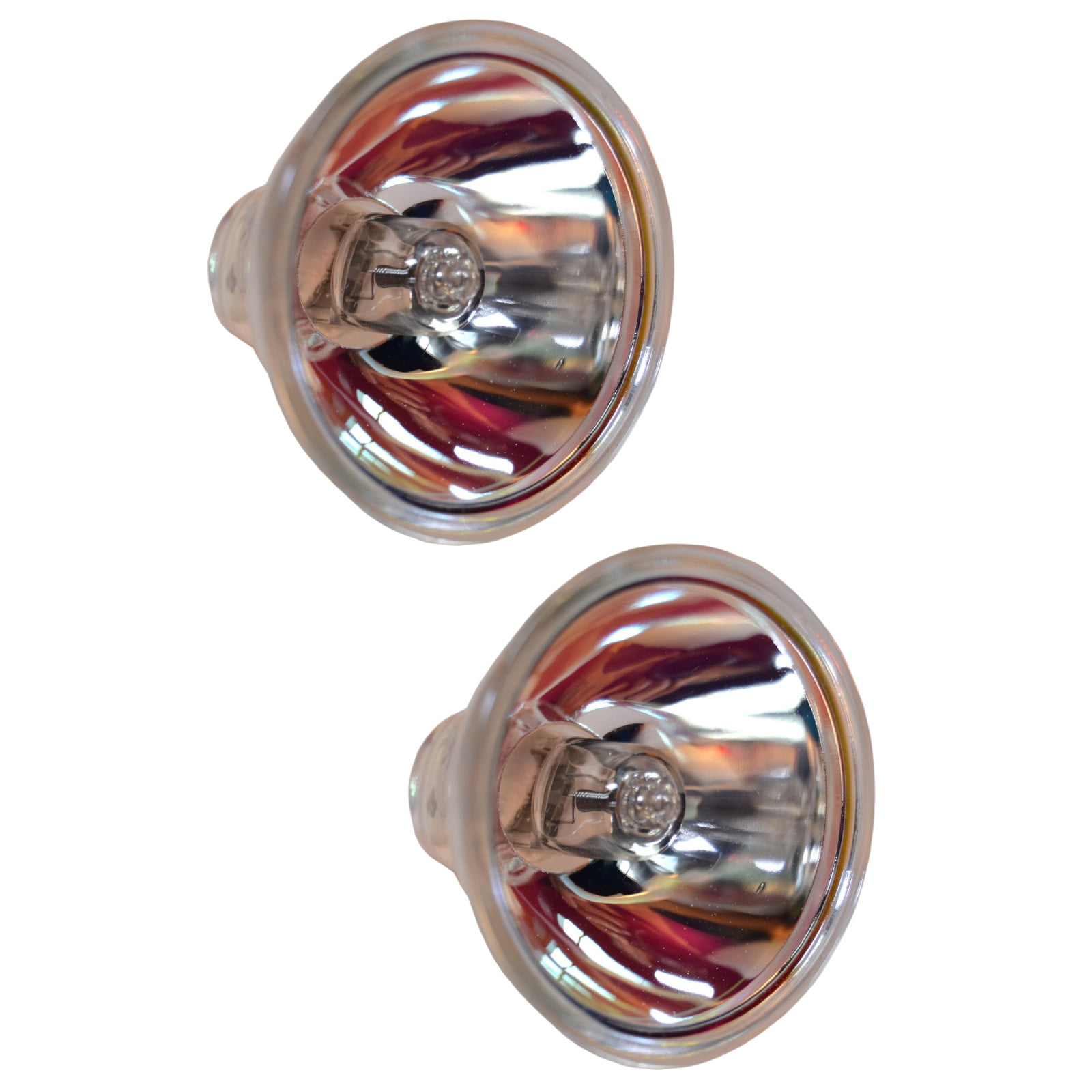 HQRP 2-Pack 15V 150W MR16 Shape GZ6.35 Base Halogen Lamp Bulb for Fuji ...