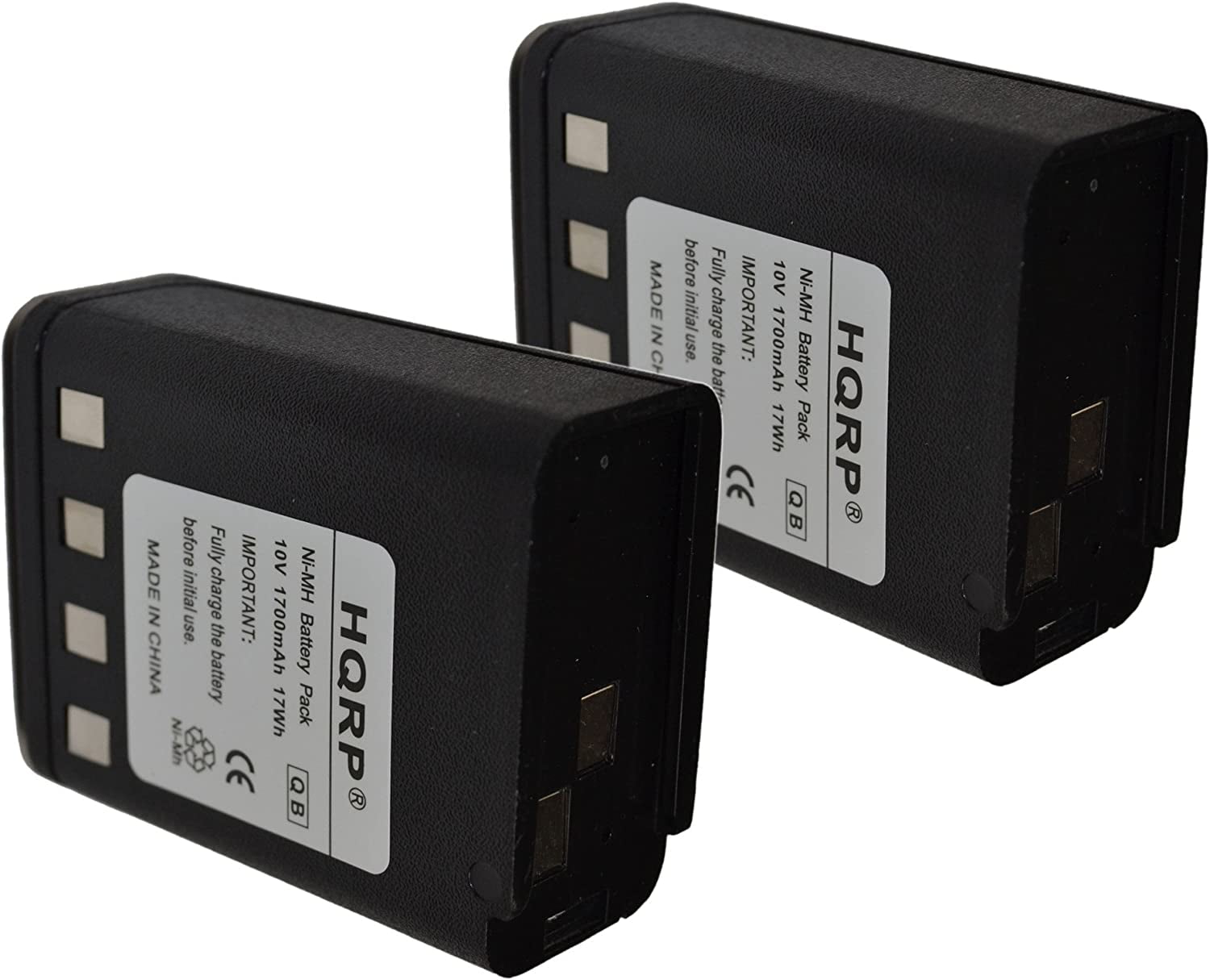 HQRP 2-Pack 1700mAh Battery for Motorola Radius P200 / P210 / MT1000 ...