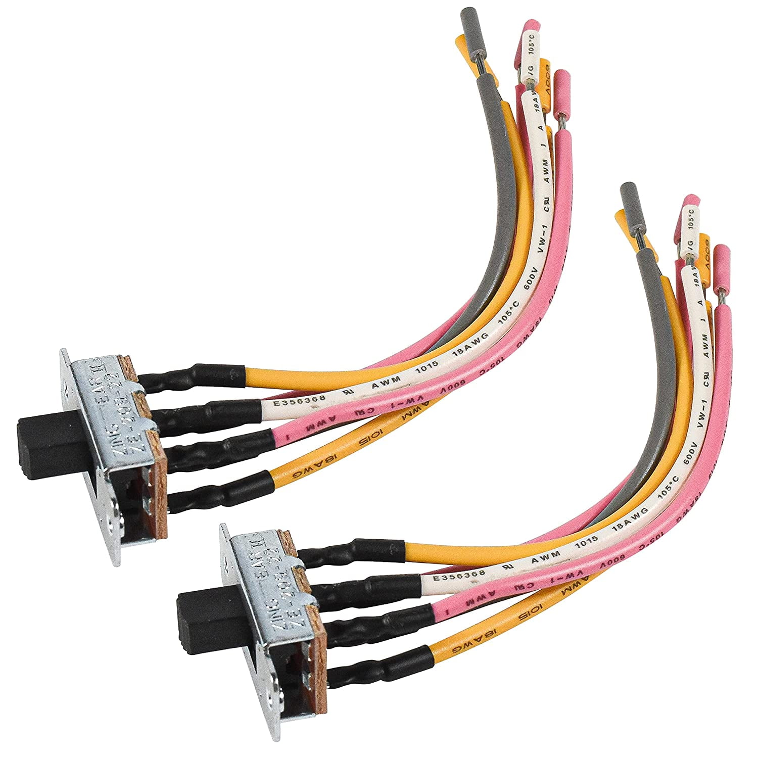 HQRP 2-Pack 6-Pin Slide Reverse Switch Compatible with Hunter, Hampton ...