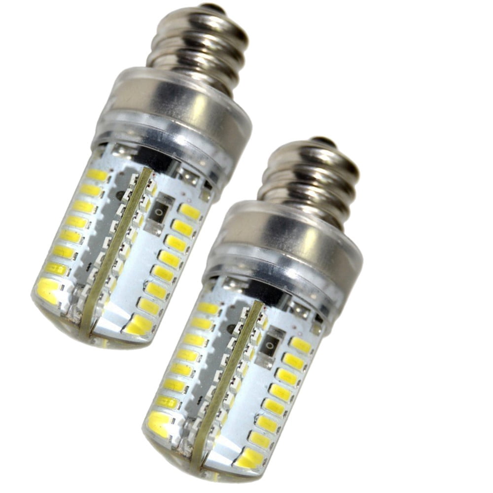 HQRP 2-Pack 7/16" 110V LED Light Bulbs Cool White for Brother LX-3125e ...