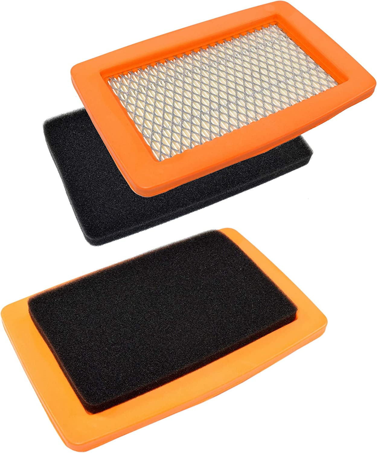 HQRP 2-Pack Air Filter Element for RED MAX EB7001, EBZ7001, EBZ7100 ...