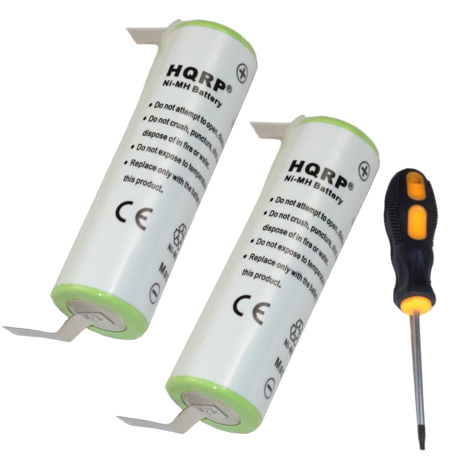 HQRP 2-Pack Batteries for Braun 6515 6520 type 5705, 6550 type 5704 ...